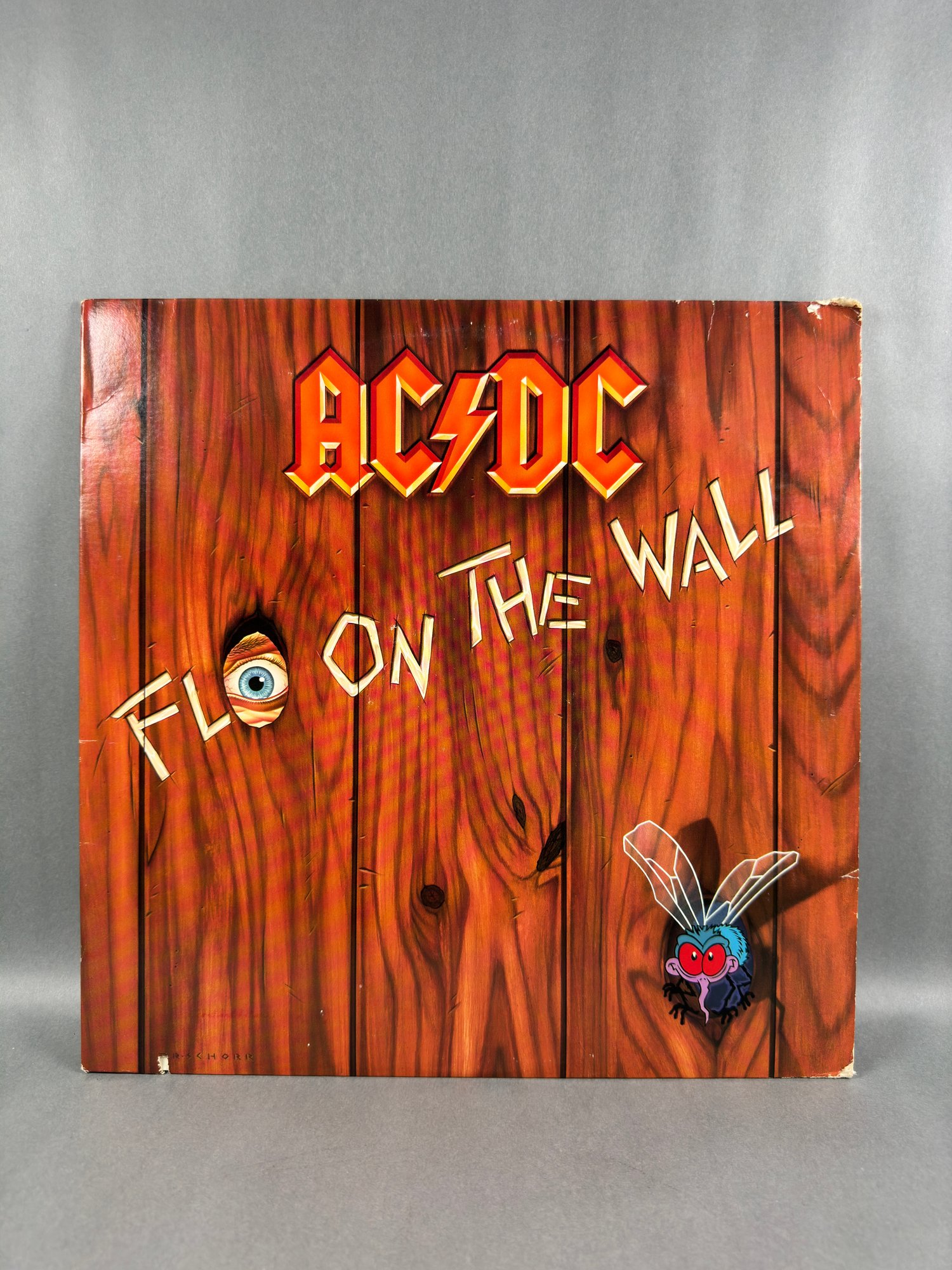 AC/DC - FLY ON THE WALL Masterdisk RL Vinyl Record #50897 | Auctionninja.com