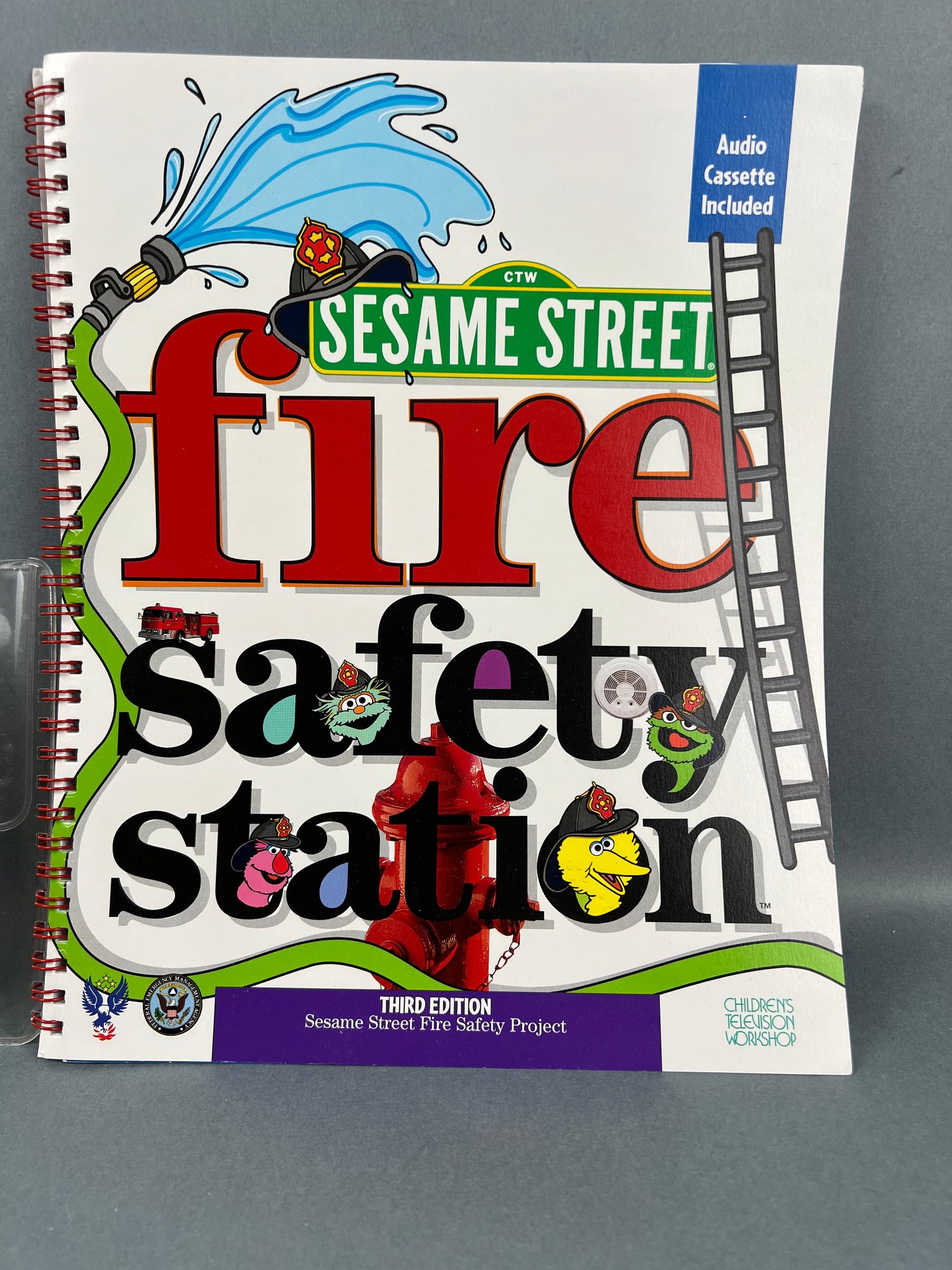 Sesame Street Fire Safety Station Book. #52178 | Auctionninja.com
