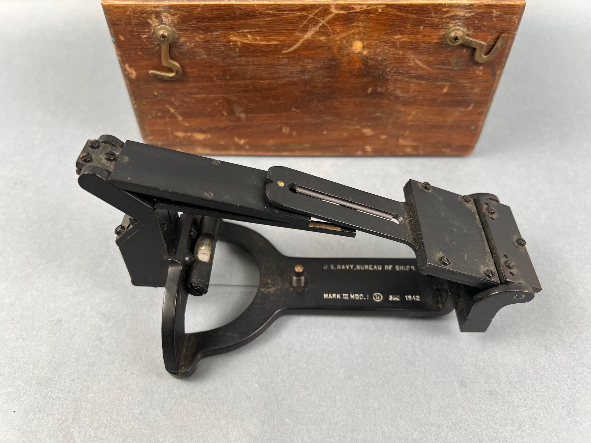 Vintage U S Navy Bureau Of Ships Azimuth Instrument #61088 ...