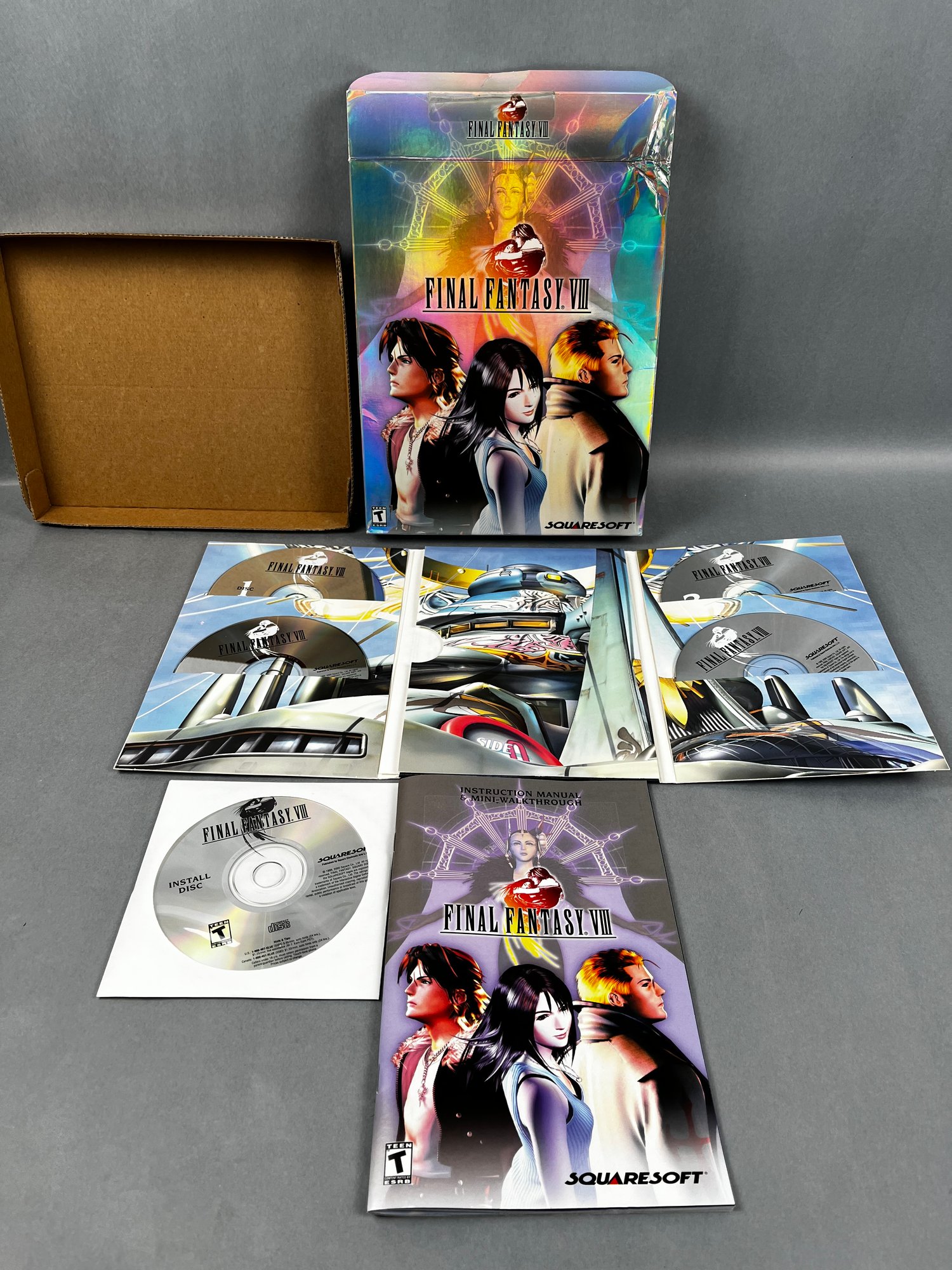 Squaresoft Final Fantasy VIII Pc Cd-rom Game. #59682 | Auctionninja.com