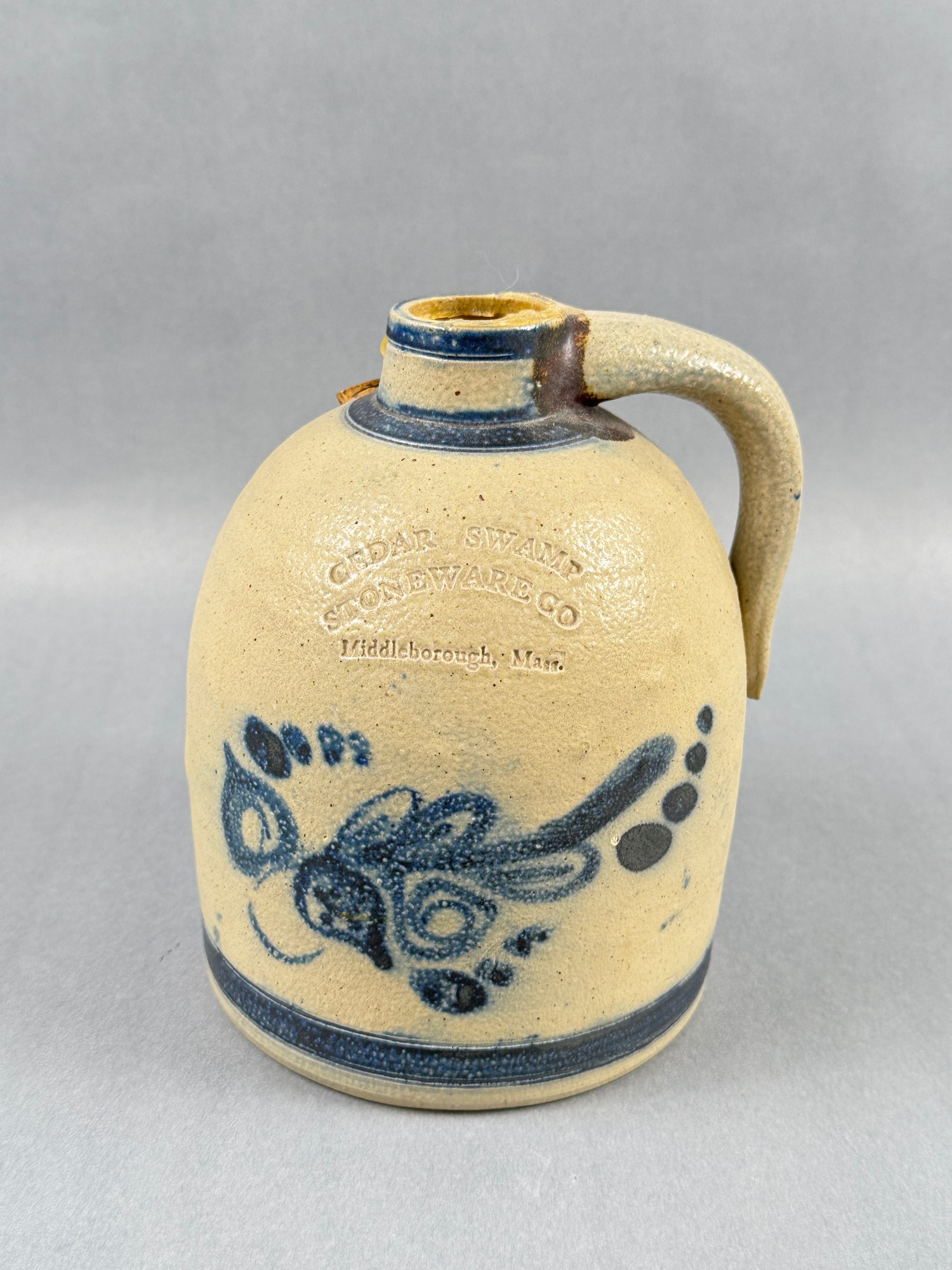 Cedar Swamp Stoneware Co Stoneware Jug #77234 | Auctionninja.com