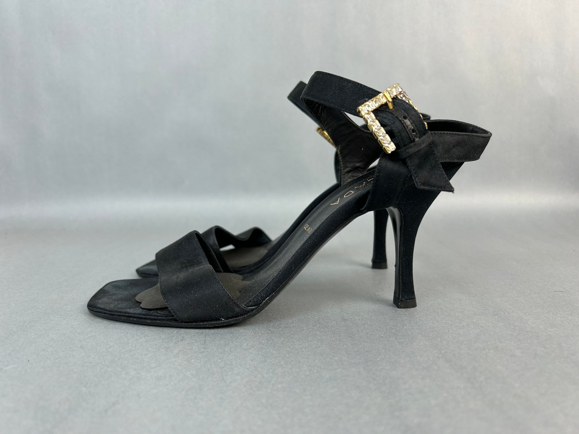 Vintage Escada Satin Heals #55477 | Auctionninja.com