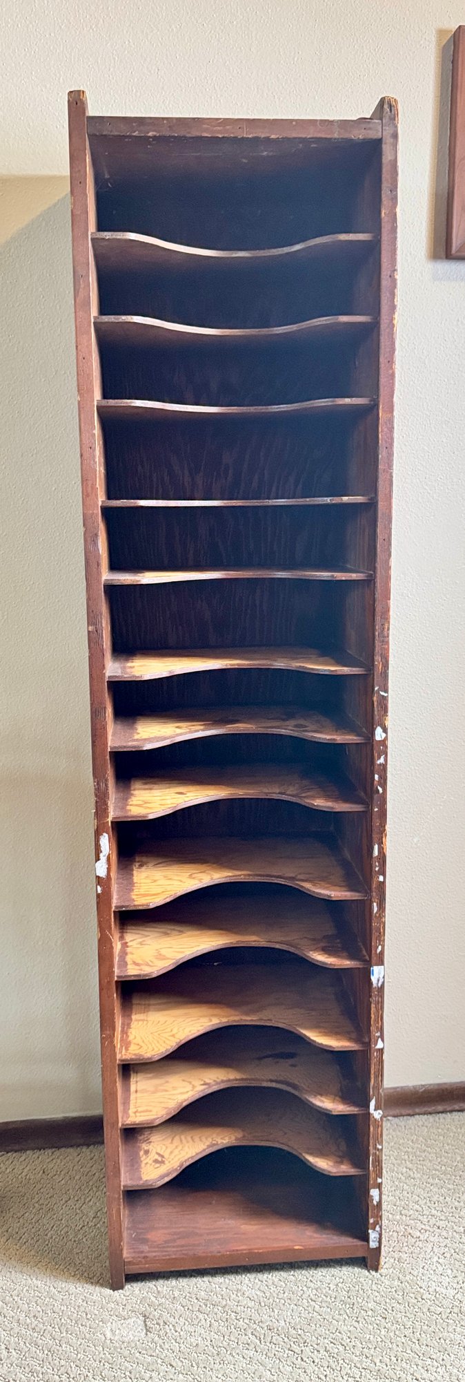 Vintage Stand Alone 14 Slot Office Document Divider #61506 ...