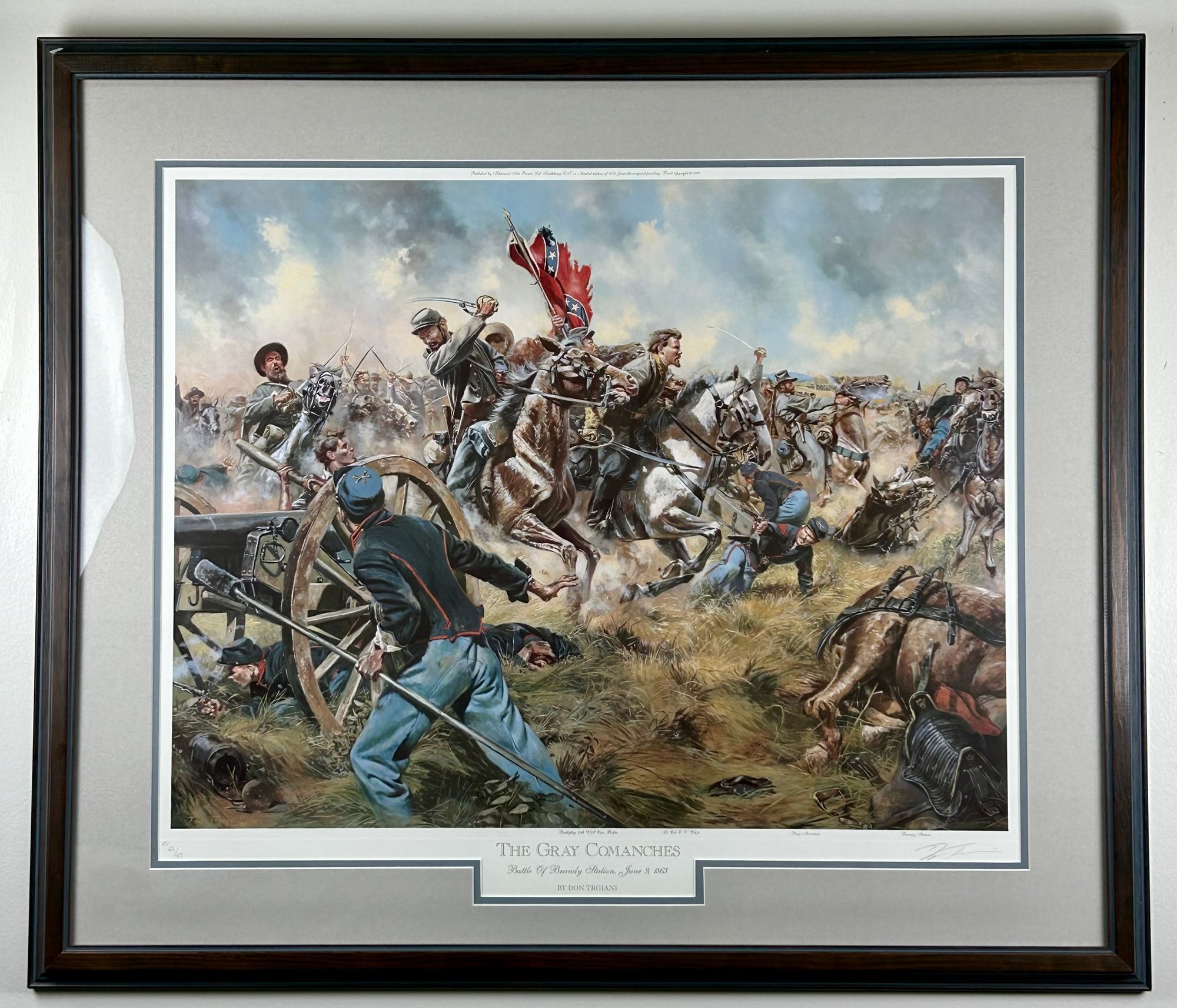 Don Troiani "The Gray Comanches" Civil War Art: AP 29/65 #60921 ...