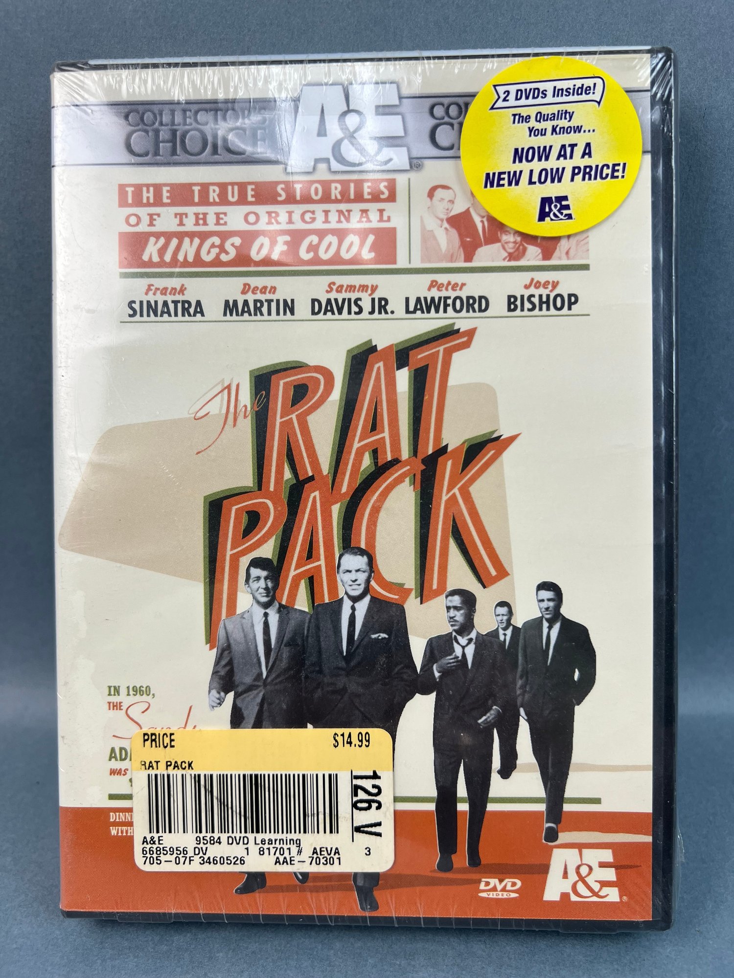 A & E Channel The Rat Pack DVD Set #75819 | Auctionninja.com