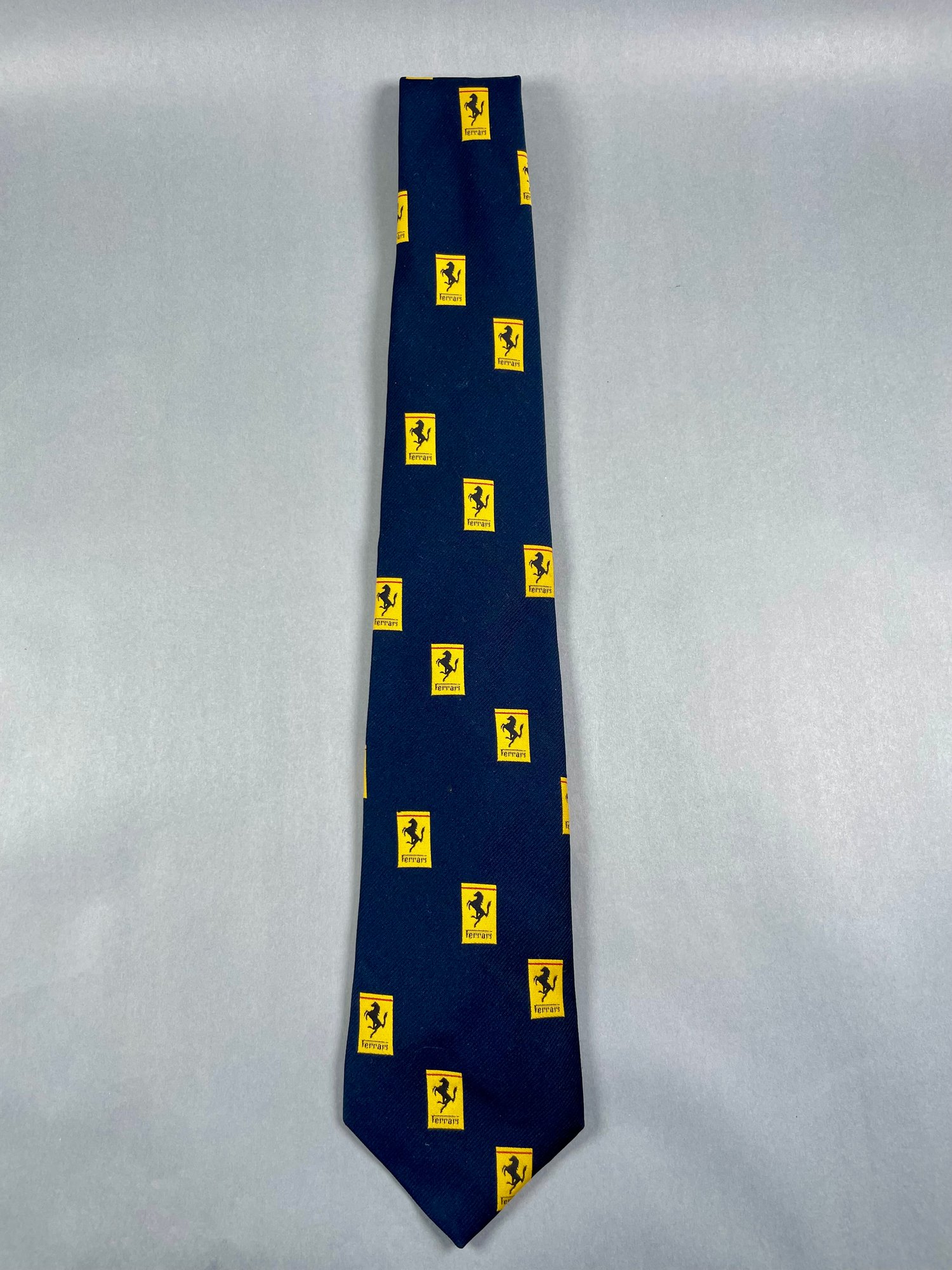 Ferrari Tie - Marque Badge Necktie For Automobile Quarterly #54212 ...