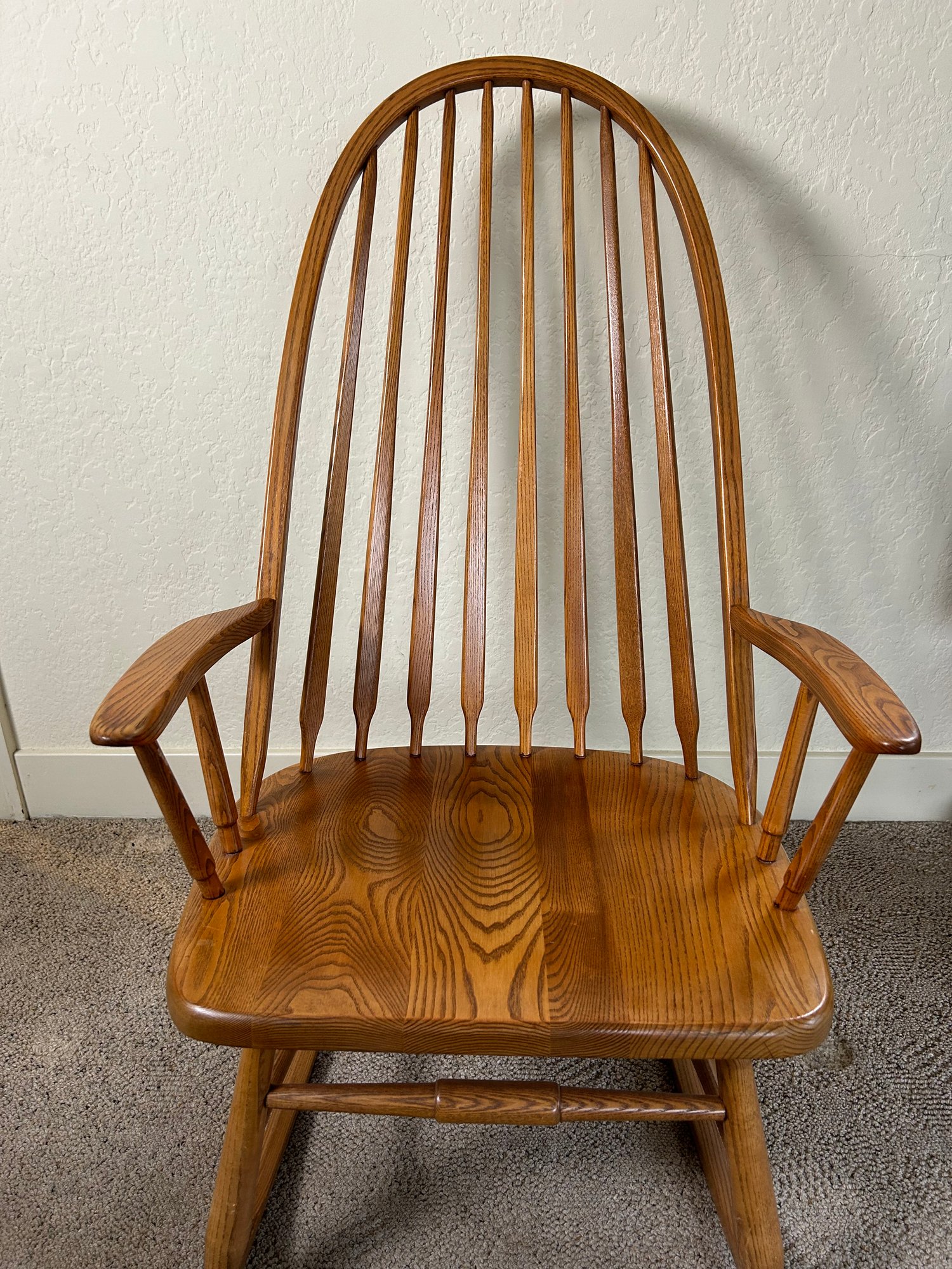 Vintage Oak Rocking Chair #1 #55992 | Auctionninja.com