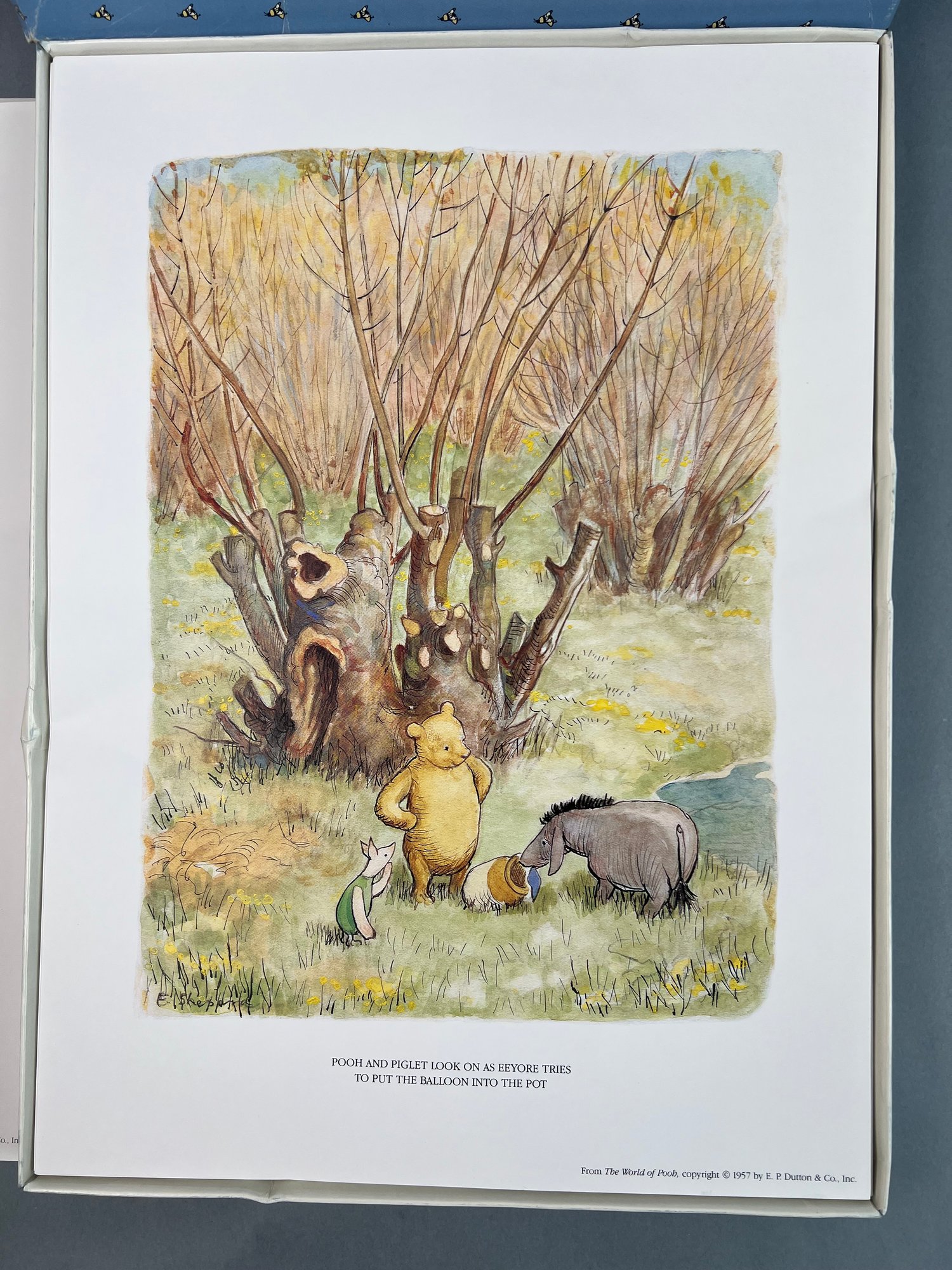 Box Of A A Milne Pooh Art Gallery By Ernest H Shepard #69600 ...