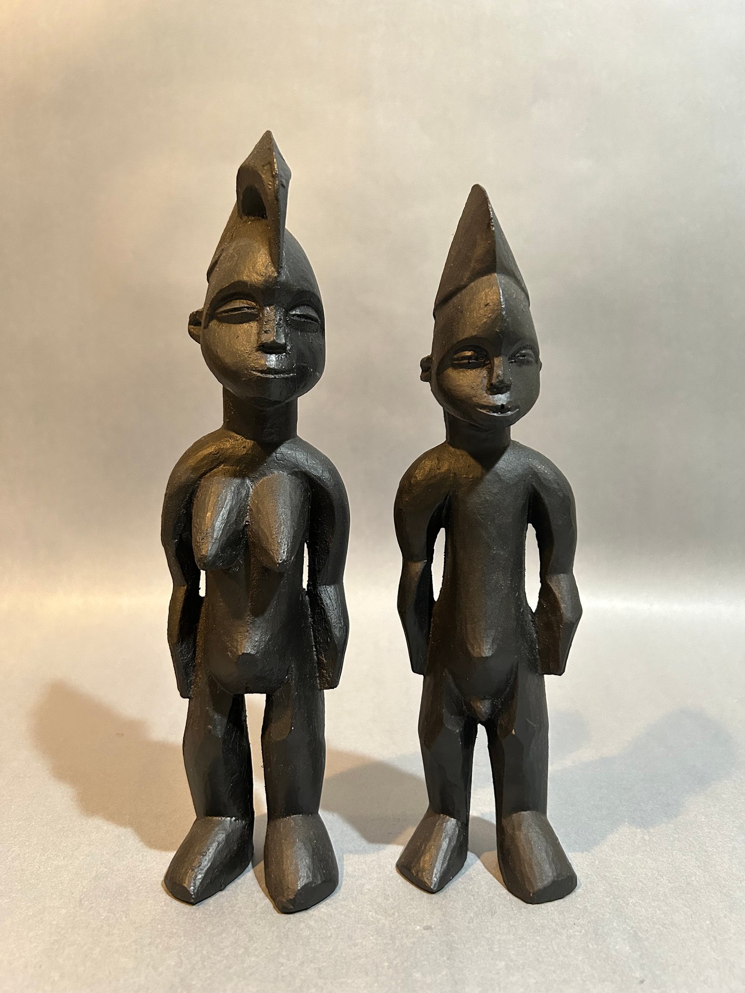 African Statue Of Man And Women -fertility Statues #44317 ...
