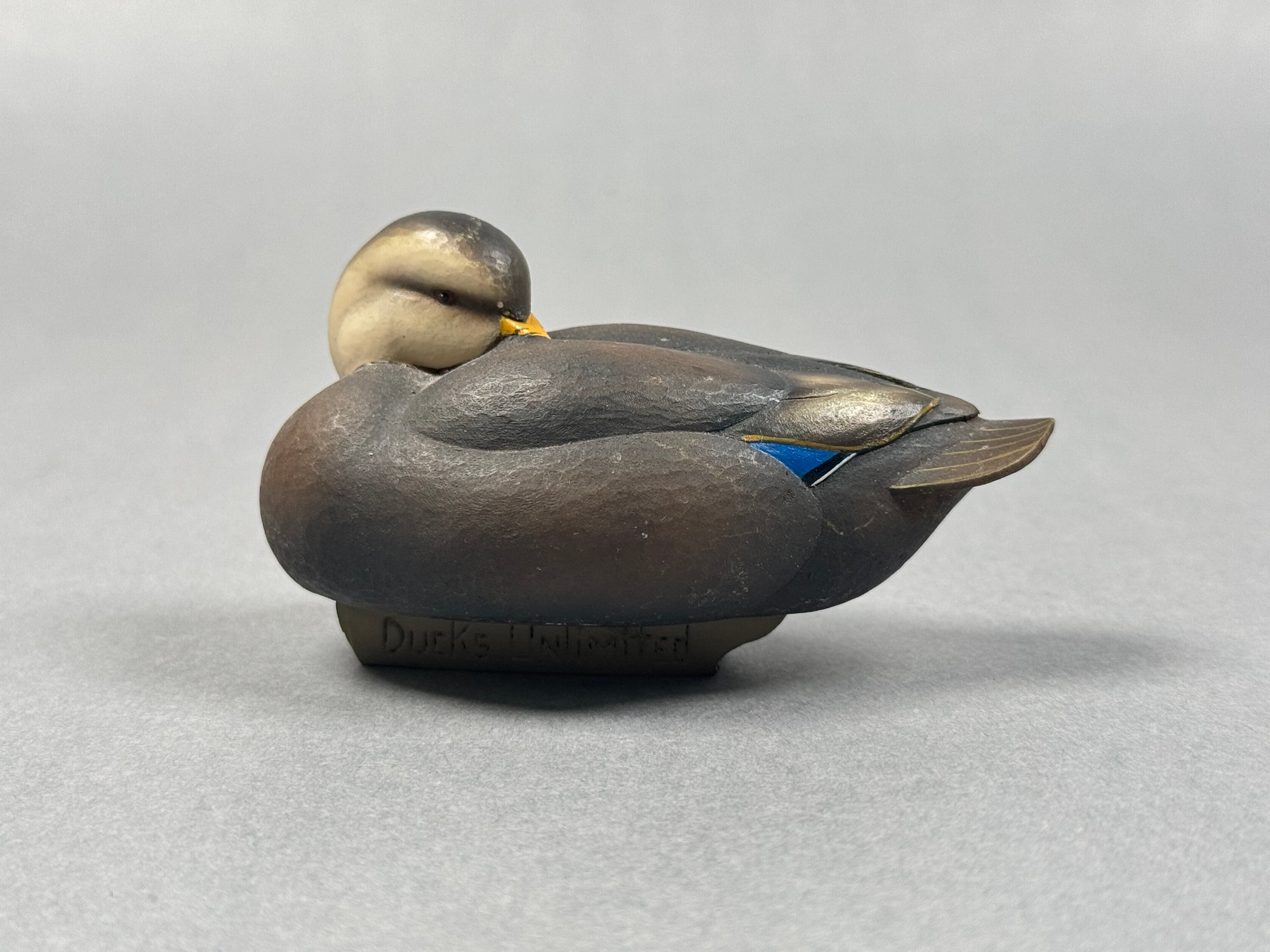 Jett Brunet Ducks Unlimited Mini Miniature Duck Decoy 2001 #67851 ...