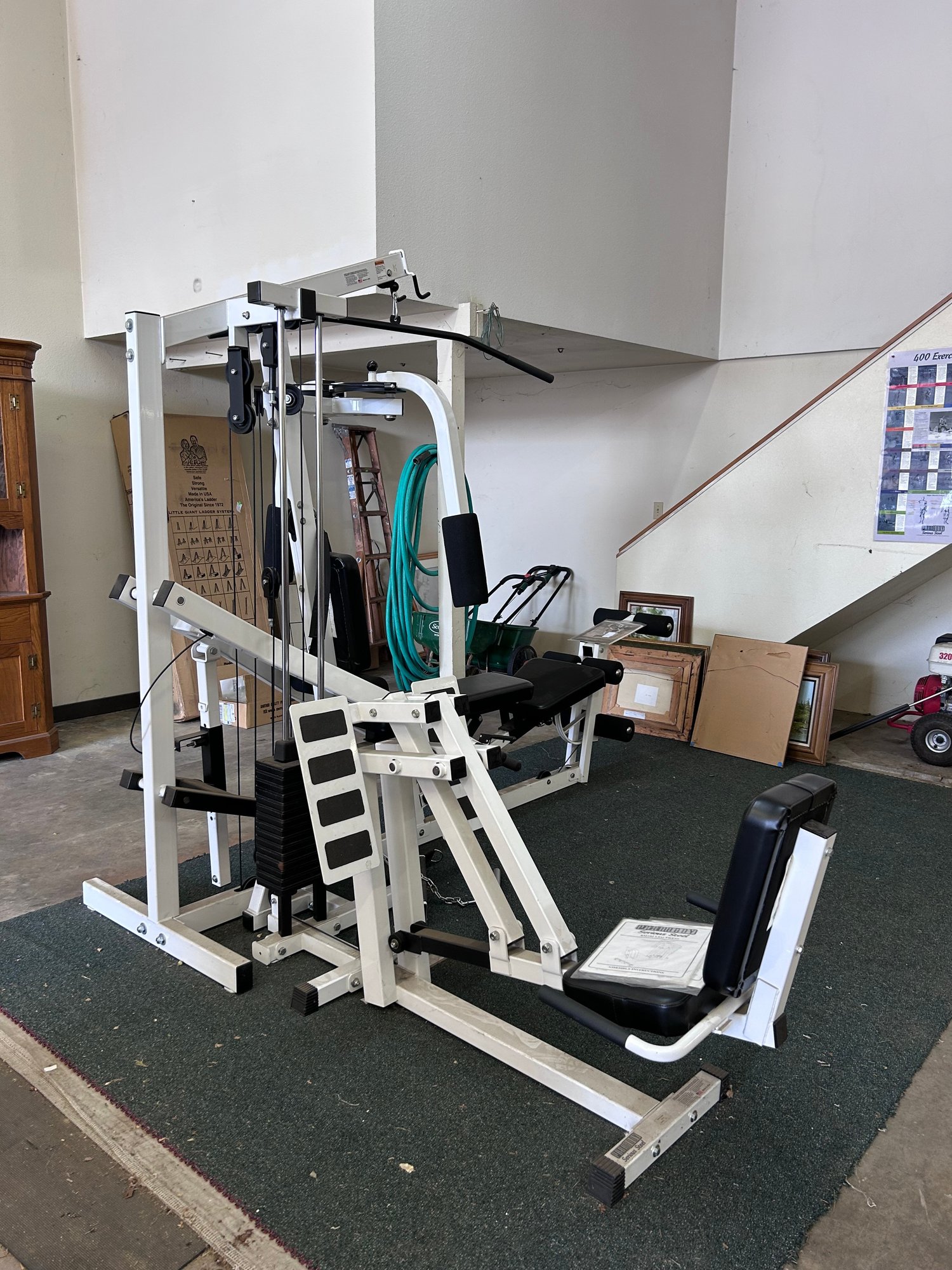 ParaBody Serious Steel 400 Home Gym W/Leg Press #79957 | Auctionninja.com