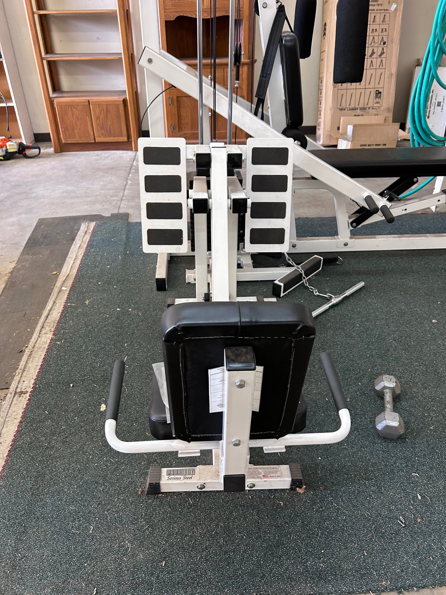 ParaBody Serious Steel 400 Home Gym W/Leg Press #79957 | Auctionninja.com
