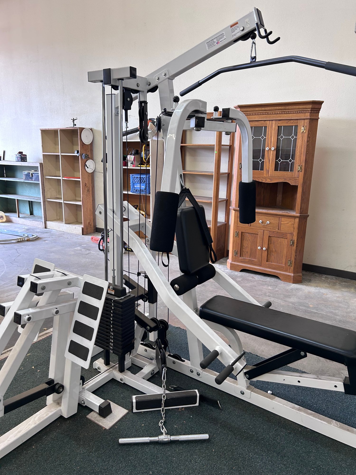 ParaBody Serious Steel 400 Home Gym W/Leg Press #79957 | Auctionninja.com