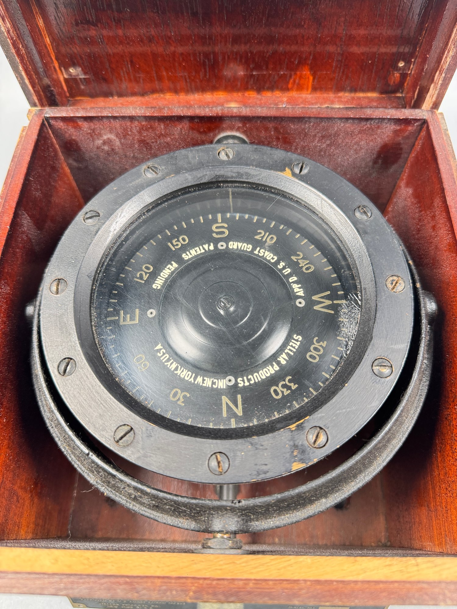 US Coast Guard Eriksen Stellar Compensating Compass #67927 ...