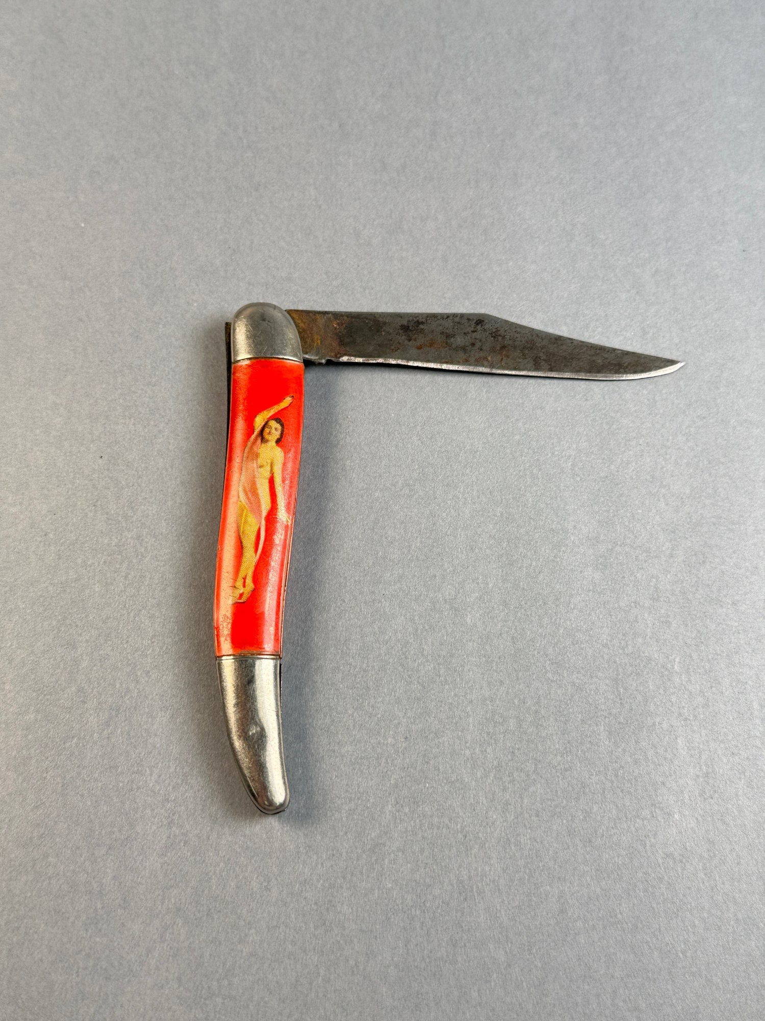 Vintage Pin Up Girl Pocket Knife #74827 | Auctionninja.com