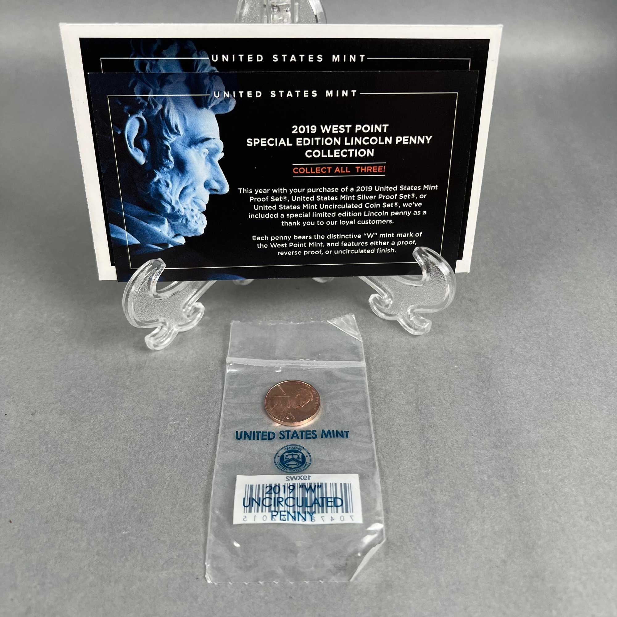 2019 United States Mint Uncirculated West Point Special Edition Lincoln ...