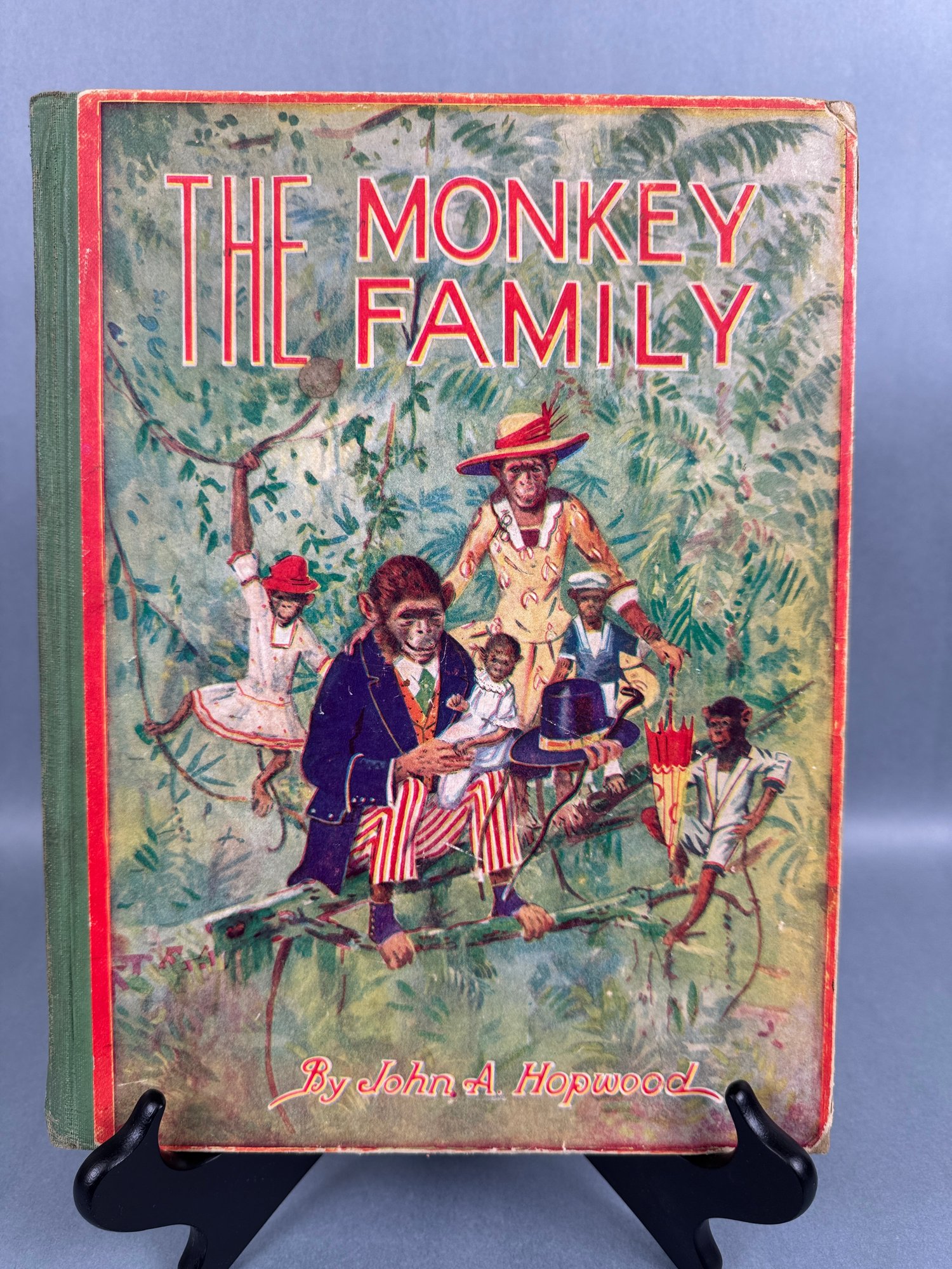 "The Monkey Family" By John A Hopwood 1930 #62039 | Auctionninja.com