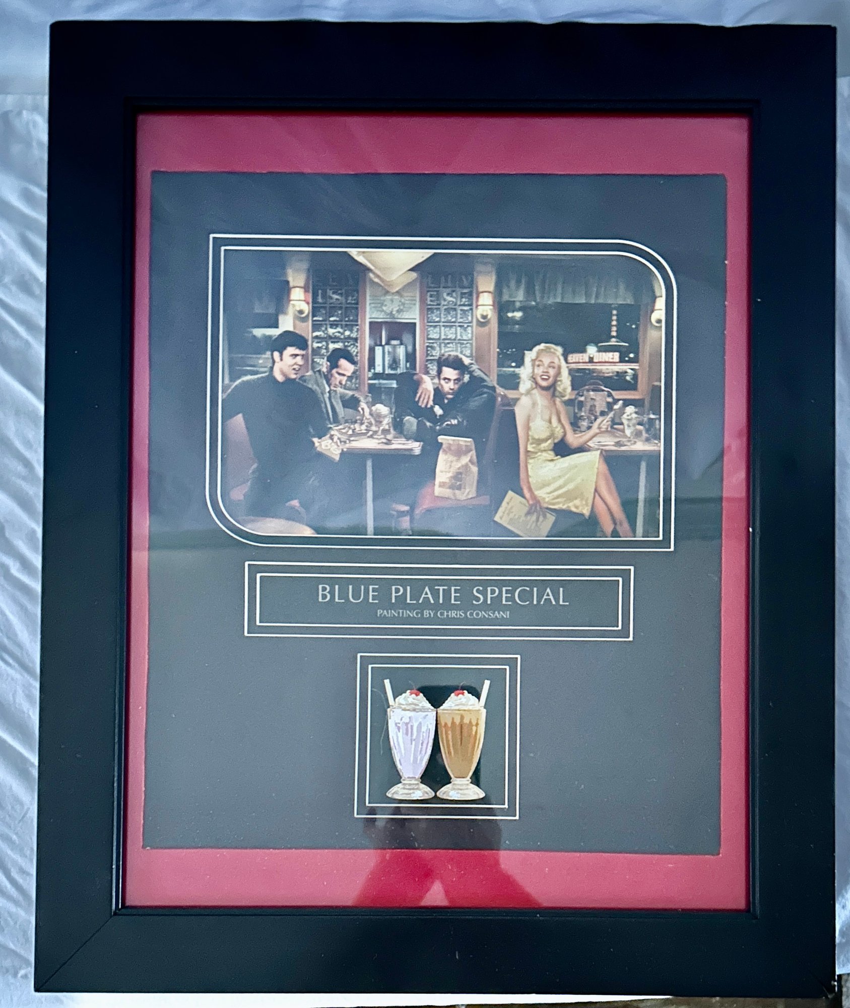 Blue Plate Special By Chris Consani Features Elvis, Marilyn, Bogie, And ...