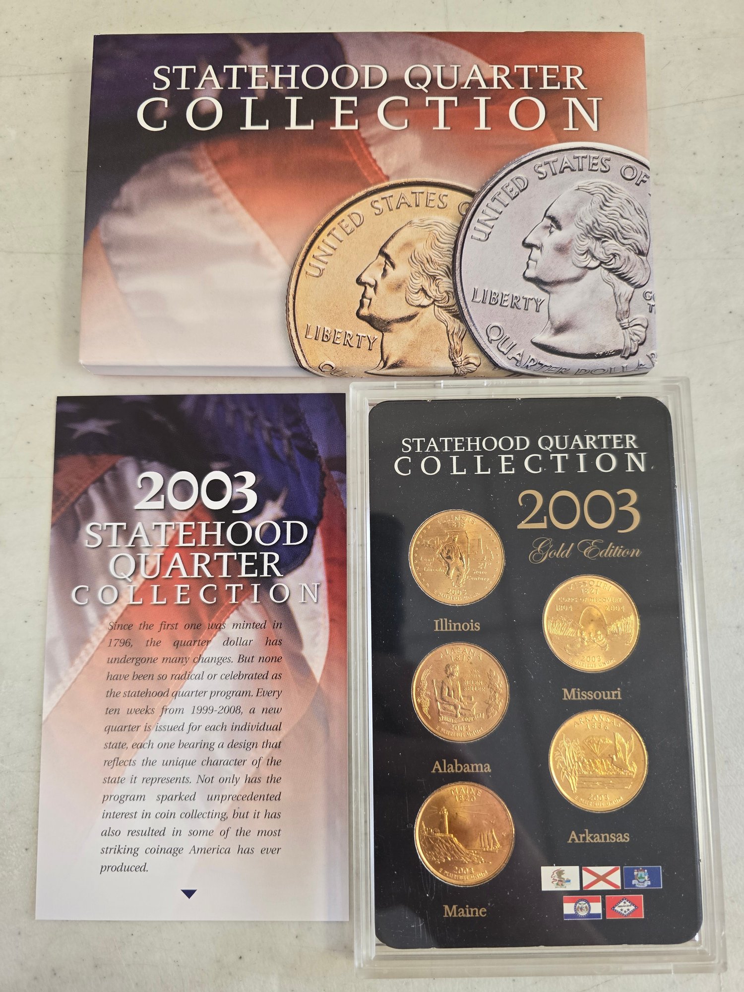2003 Statehood Quarter Collection #5211 | Auctionninja.com