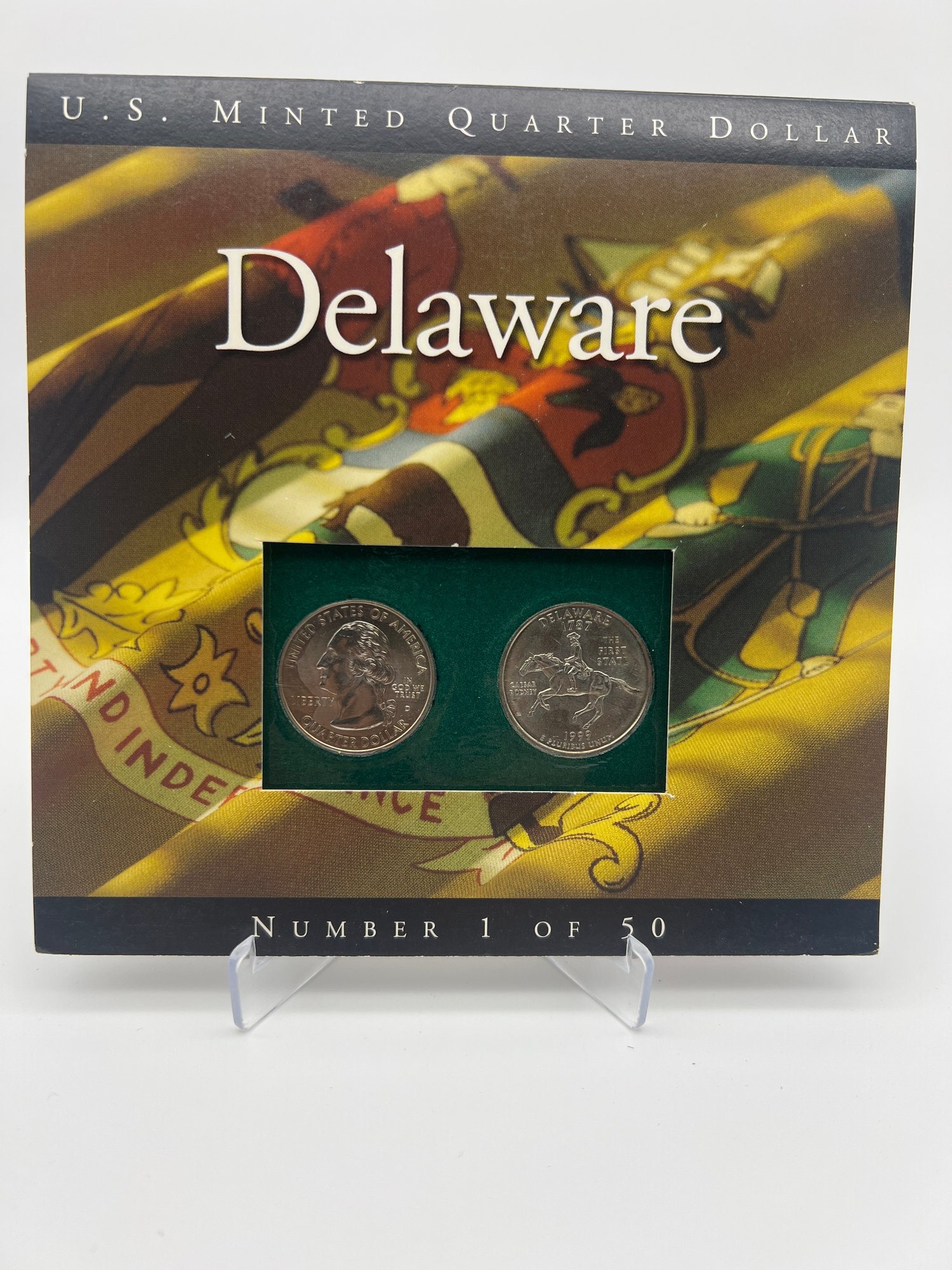 U.S. Minted Quarter Set DELAWARE #3964 | Auctionninja.com