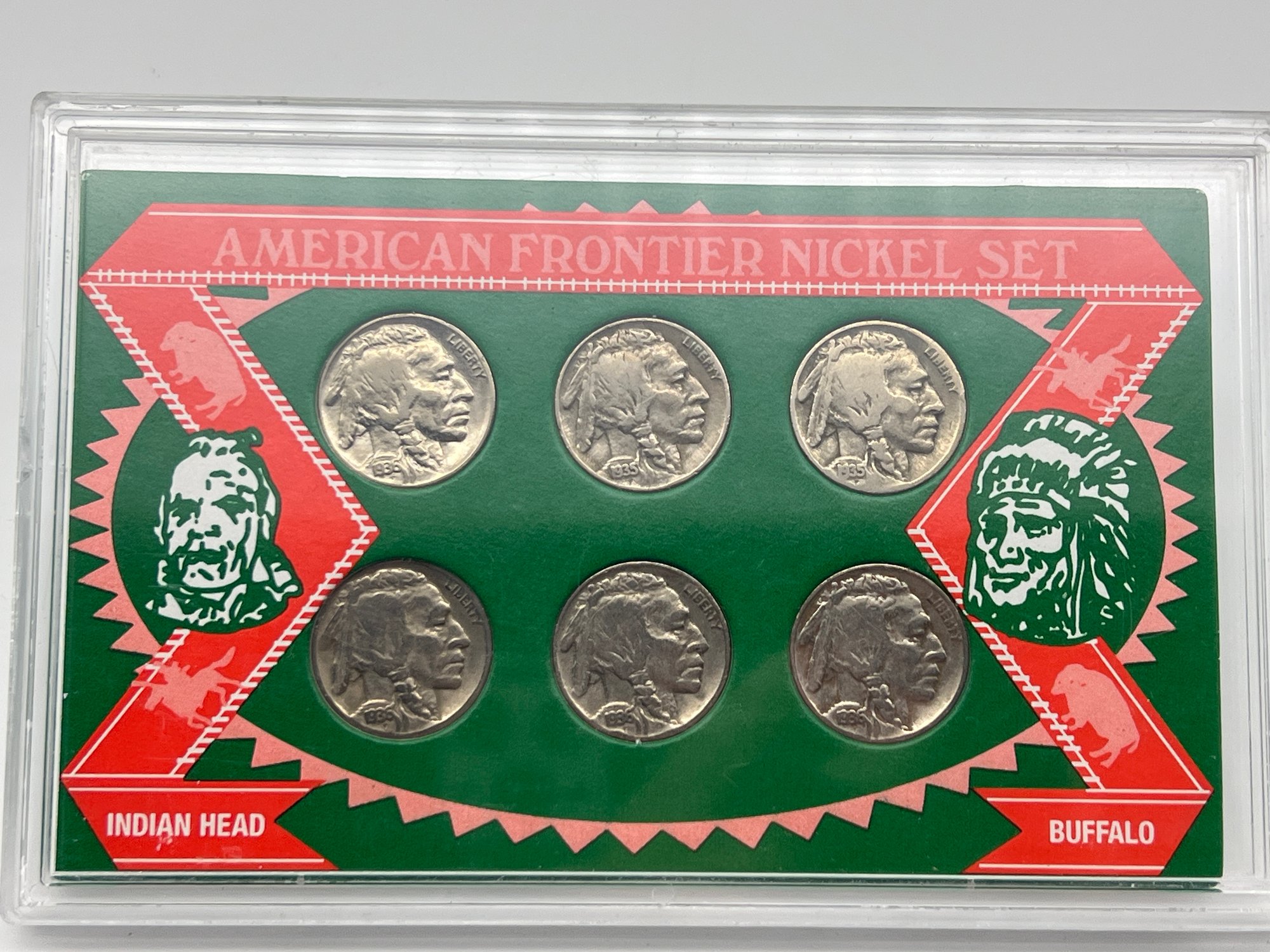 American Frontier Nickel Set #7805 | Auctionninja.com