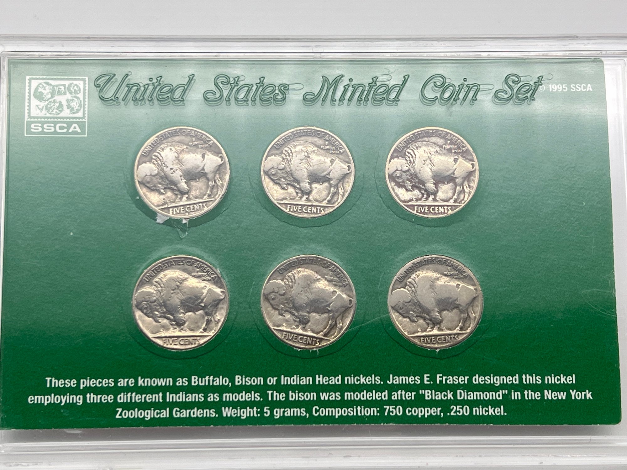 American Frontier Nickel Set #7805 | Auctionninja.com