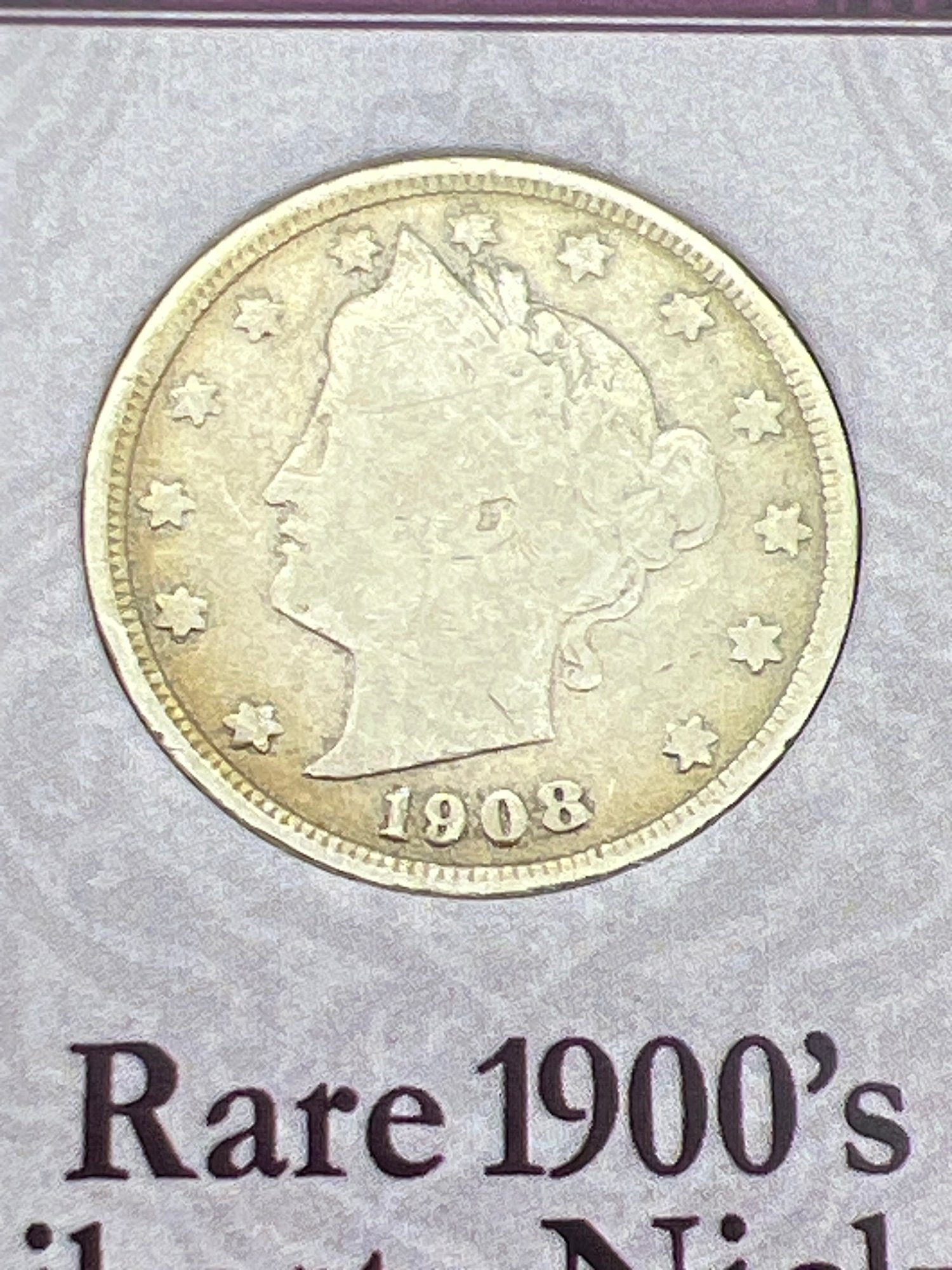 Rare 1900s Liberty Nickel #7843 | Auctionninja.com