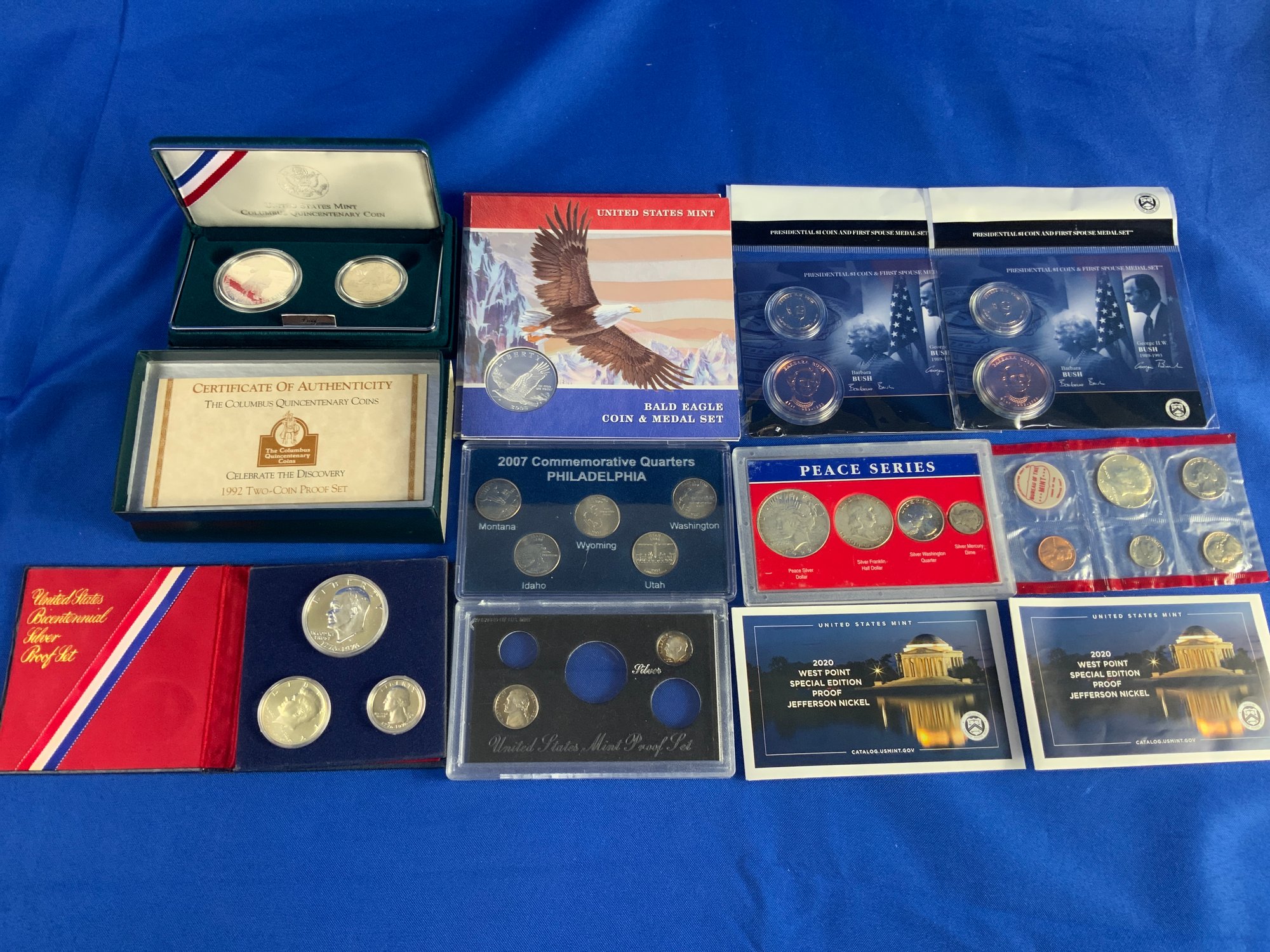 Grouping Of Commemorative,mint, Set, Proof Sets, And More #14959 ...