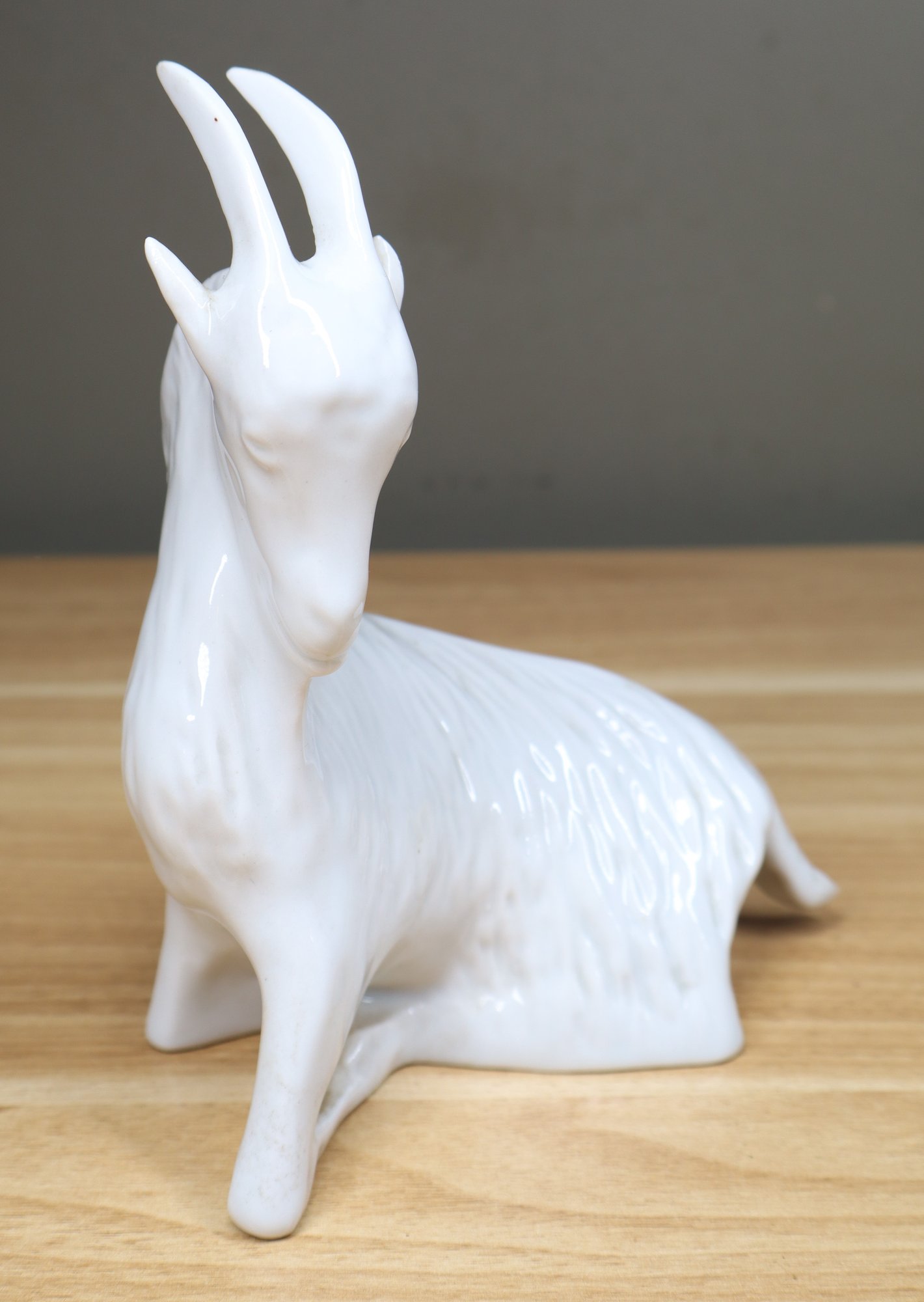Royal Dux Porcelain Goat Figurine #6588 | Auctionninja.com