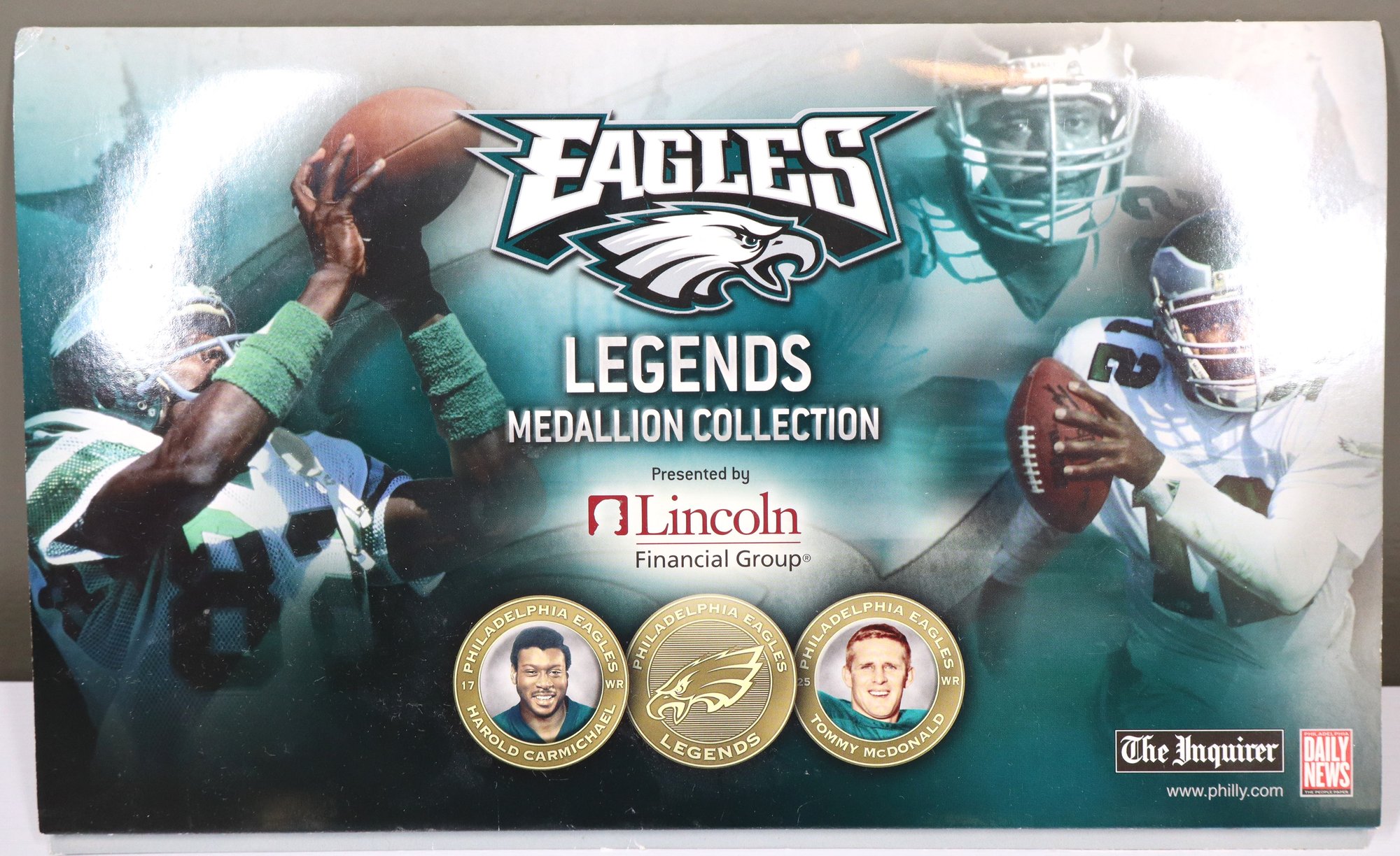 Philadelphia Eagles Legends Medallion Collection - NFL Lincoln ...