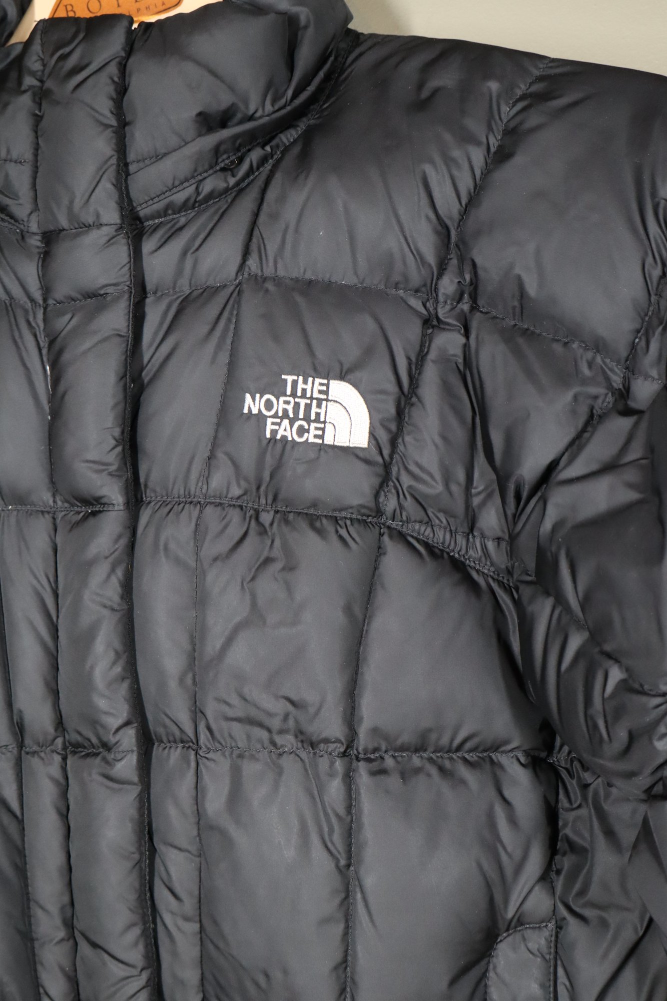 The North Face 600 Womens Black Winter Long Down Quilted Coat Parka ...