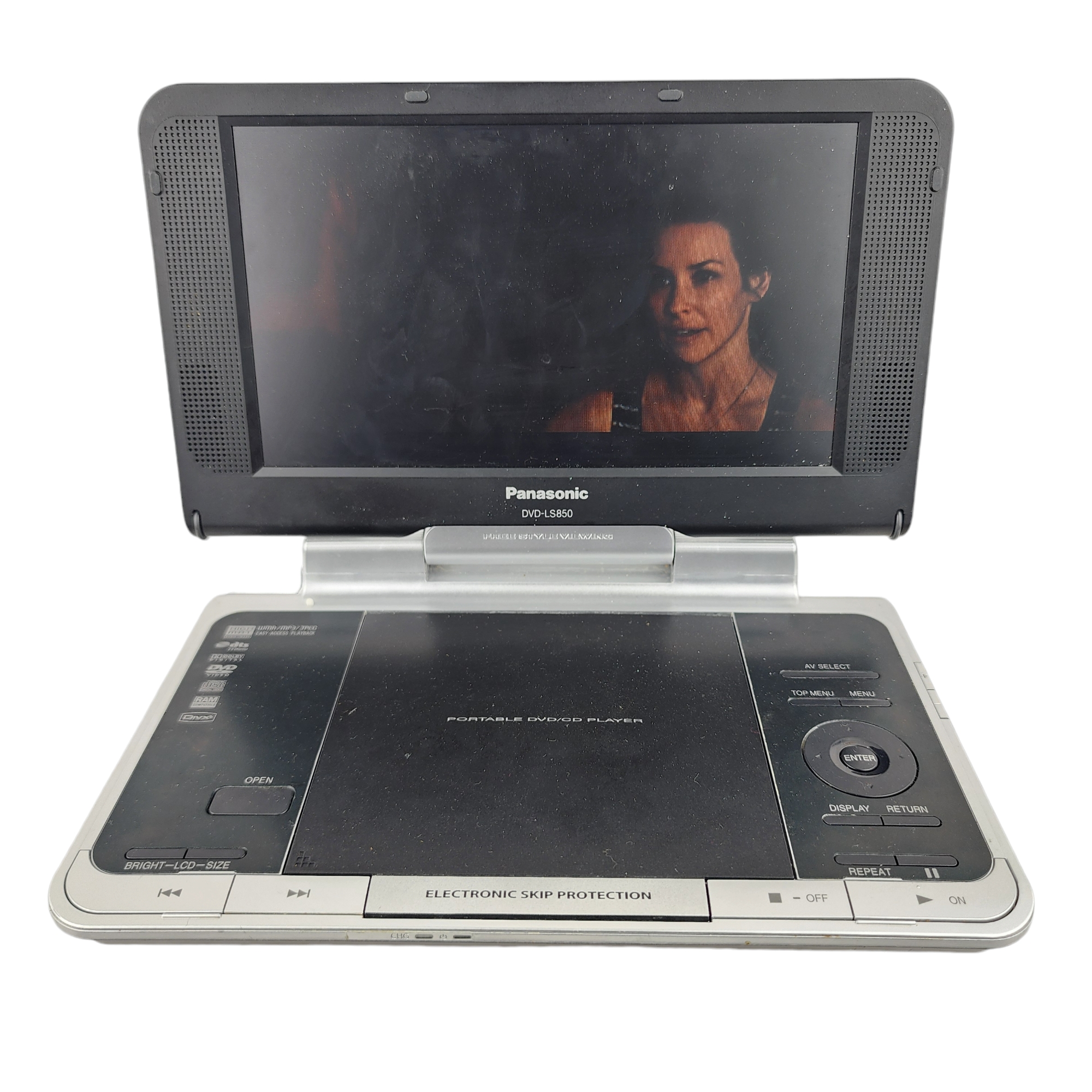 Panasonic DVD LS850 Portable DVD Player Bag And Charger Included #2297 | Auctionninja.com