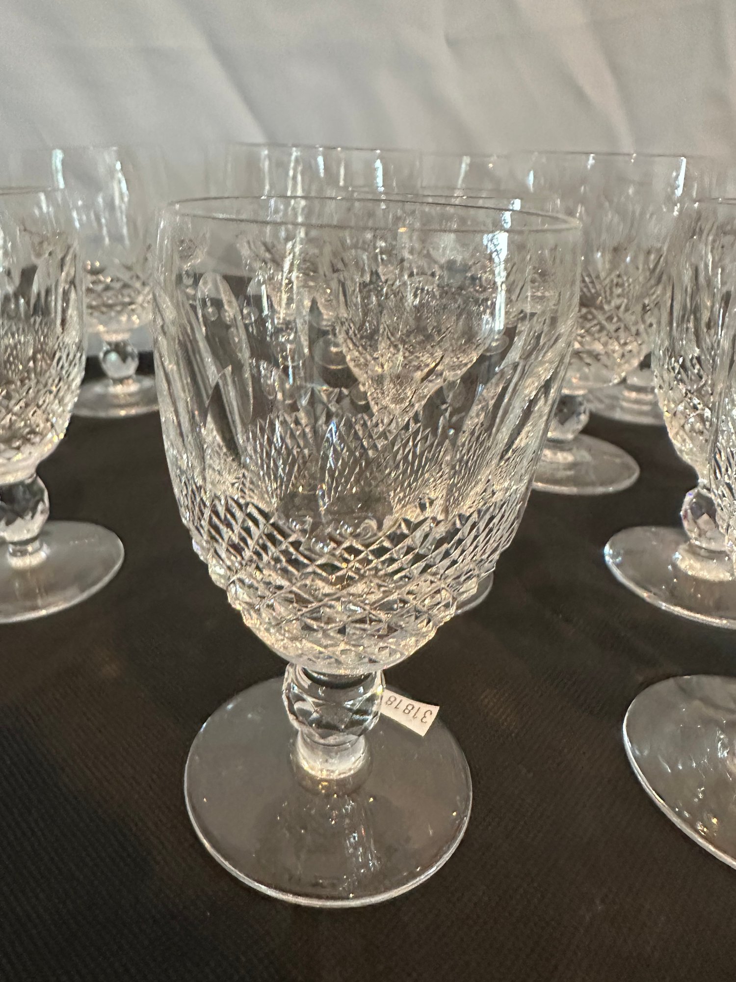 Waterford Colleen Crystal Stemware 16 Pieces #1283 | Auctionninja.com