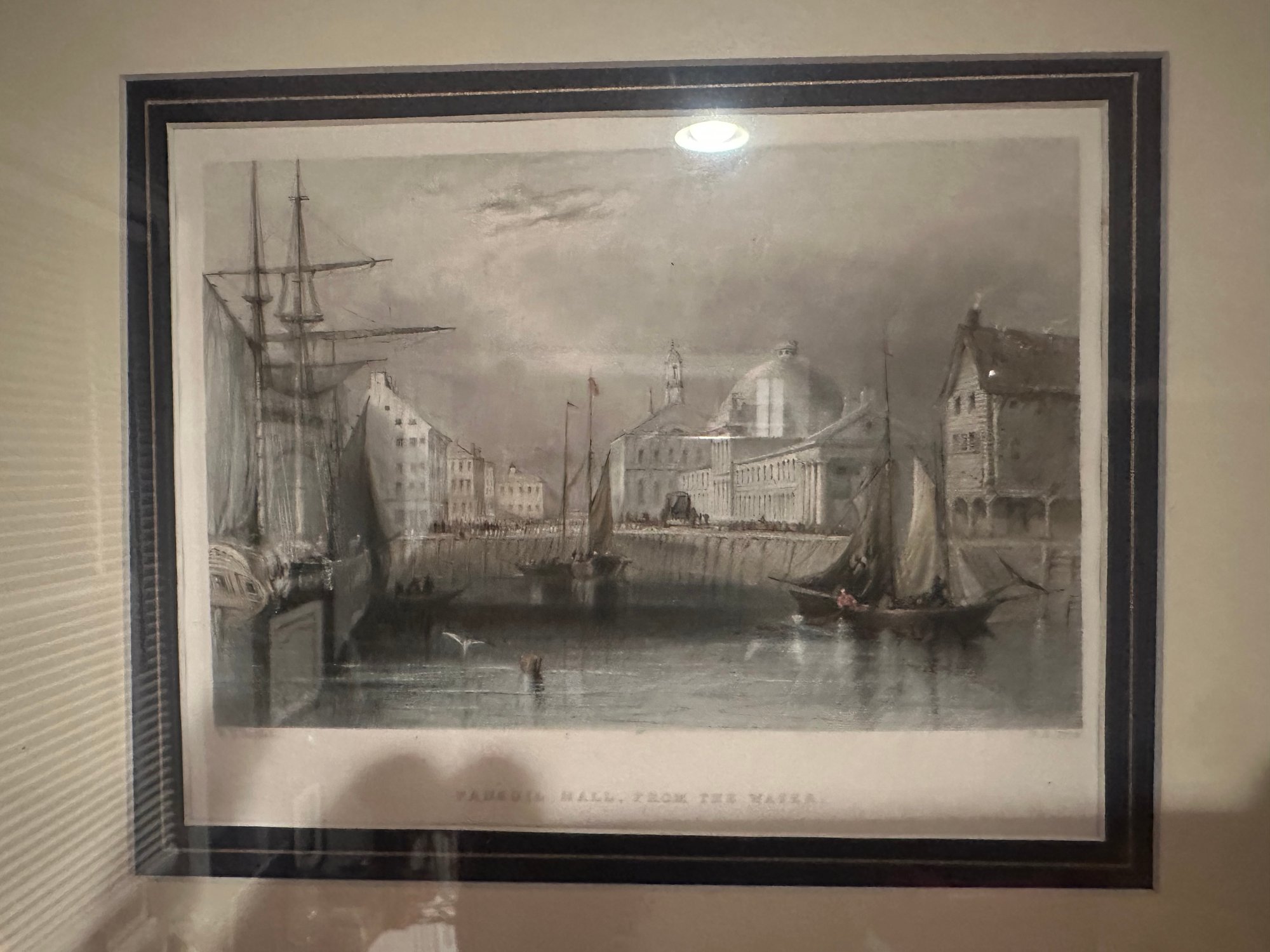 William Henry Bartlett (1858 - 1932) Pair Of BOSTON View Engravings ...