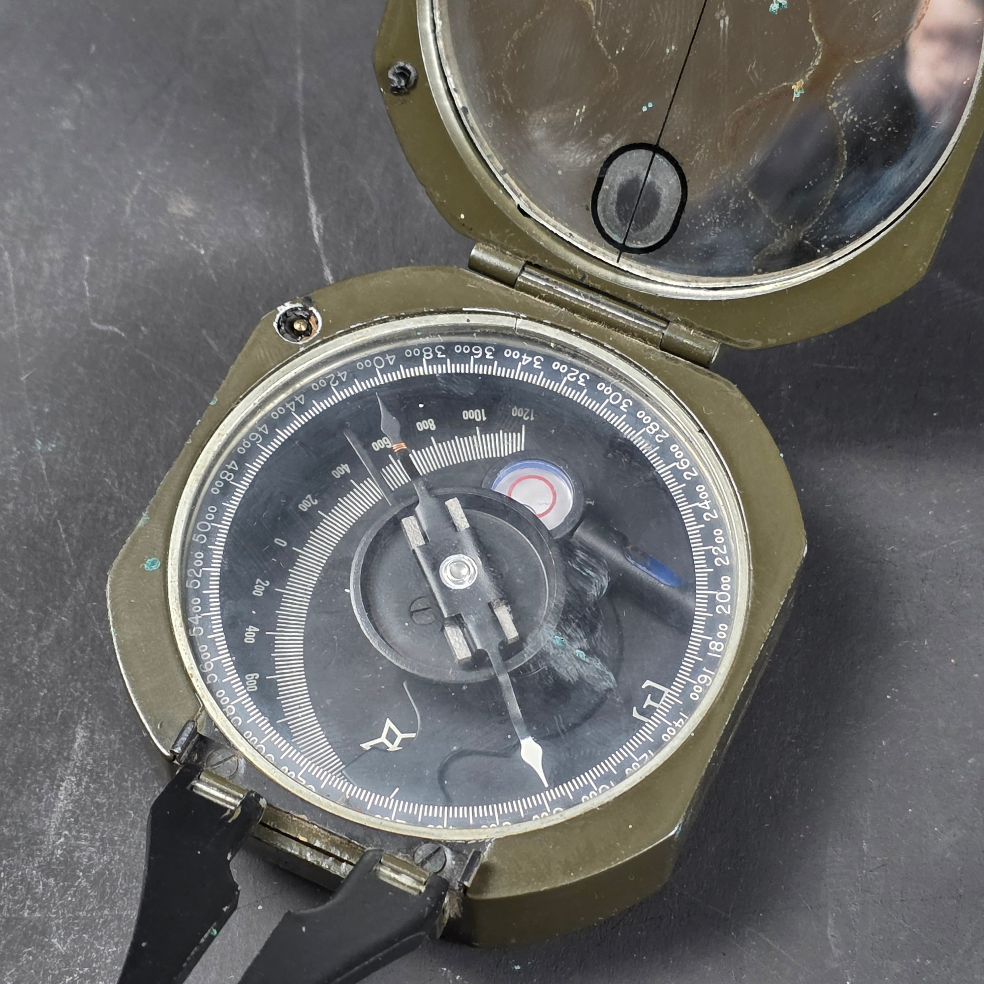 Military Items - US Military M2 Compass,marvel France Lightweight 8x25 ...