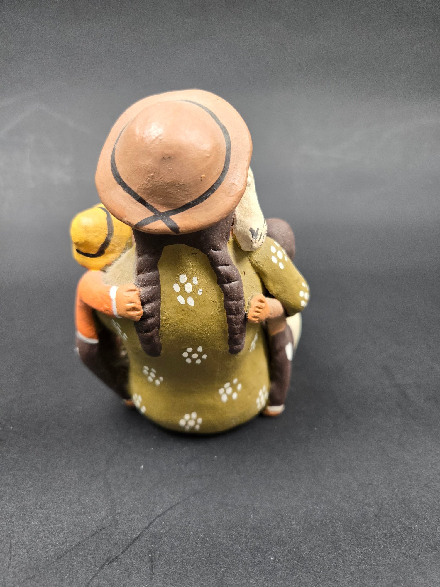 Wanderlust Peru Story Teller Figure With Seven Children A Dog And A ...