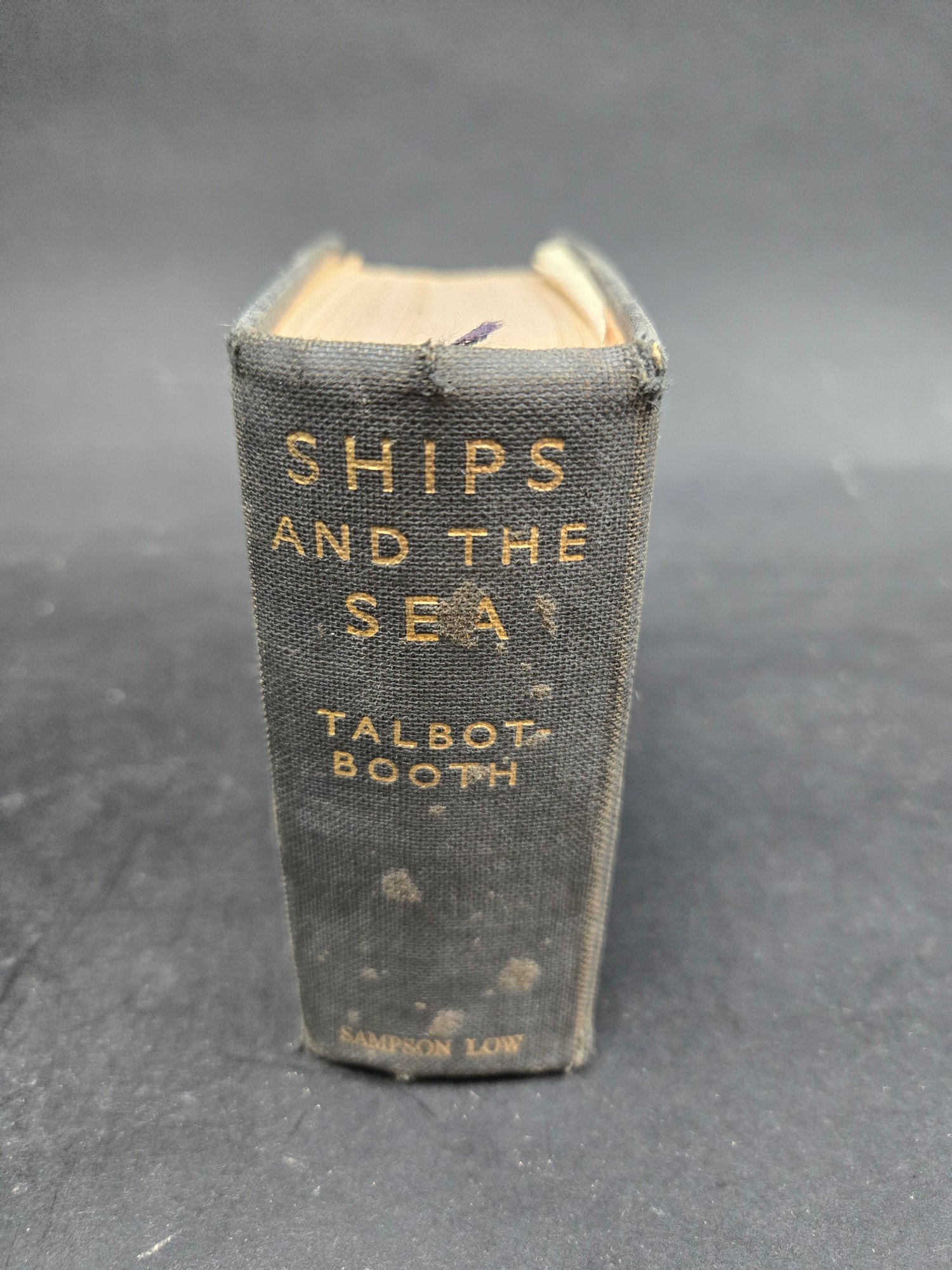 Ships And The Sea Talbot-booth 1938 - Signature- Very Nice Pull Outs ...