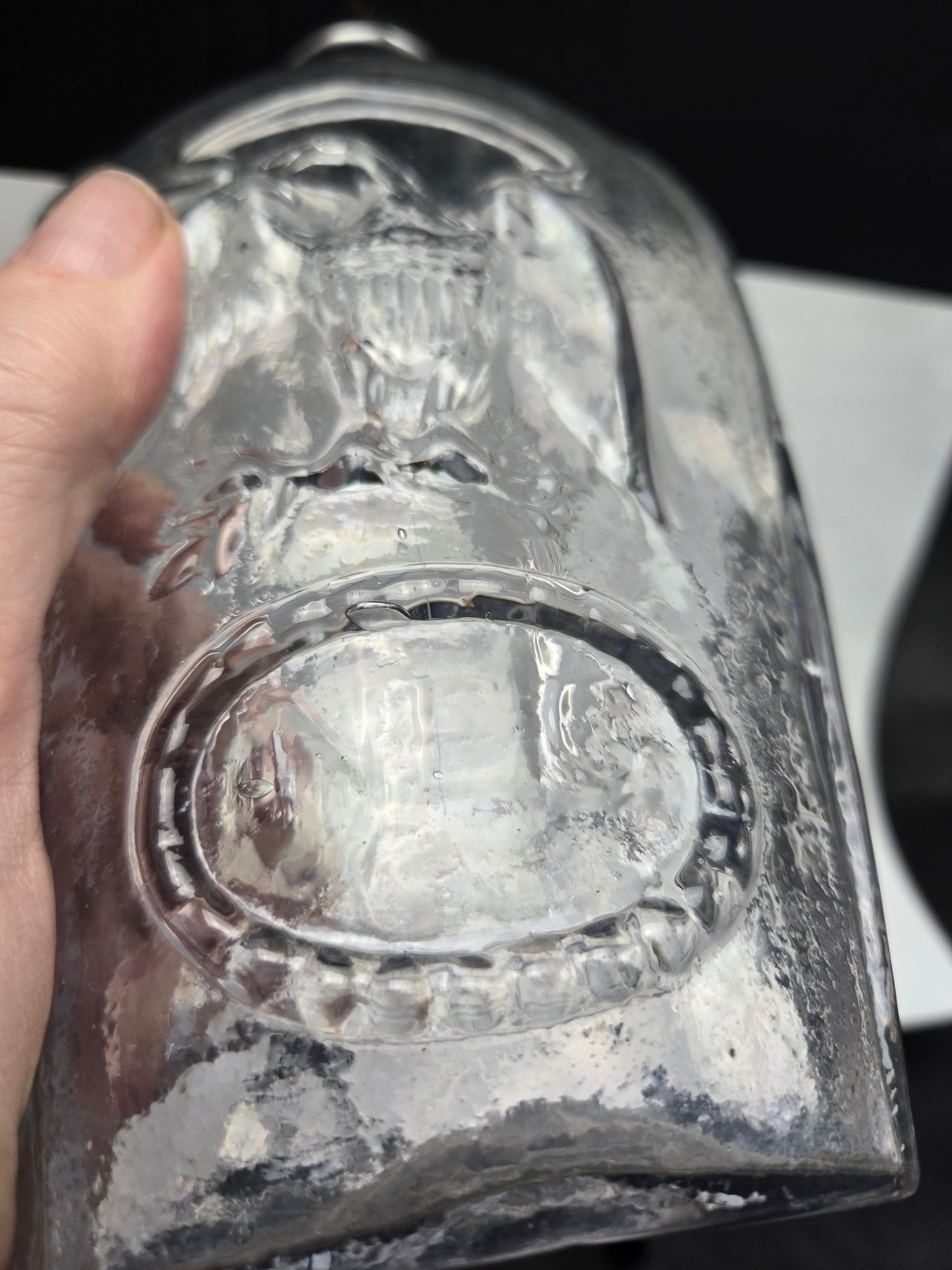 Very Rare Masonic Eagle Pictorial Historical Flask - Rough Pontil ...