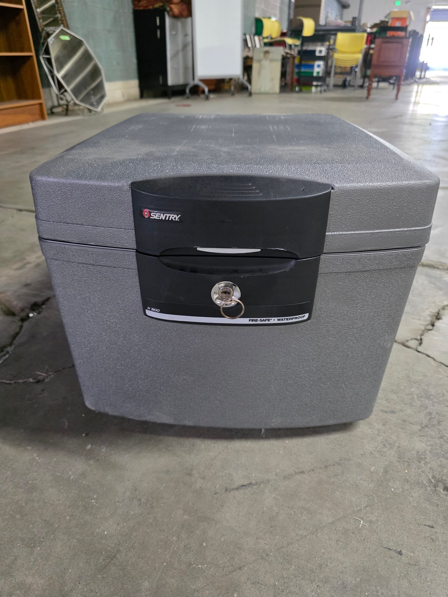 SentrySafe H3100 Fire Safe Chest With Key #12091 | Auctionninja.com