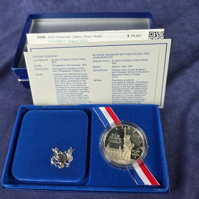 1986-S US Statue Of Liberty Centennial Silver Dollar - Proof Coin In ...