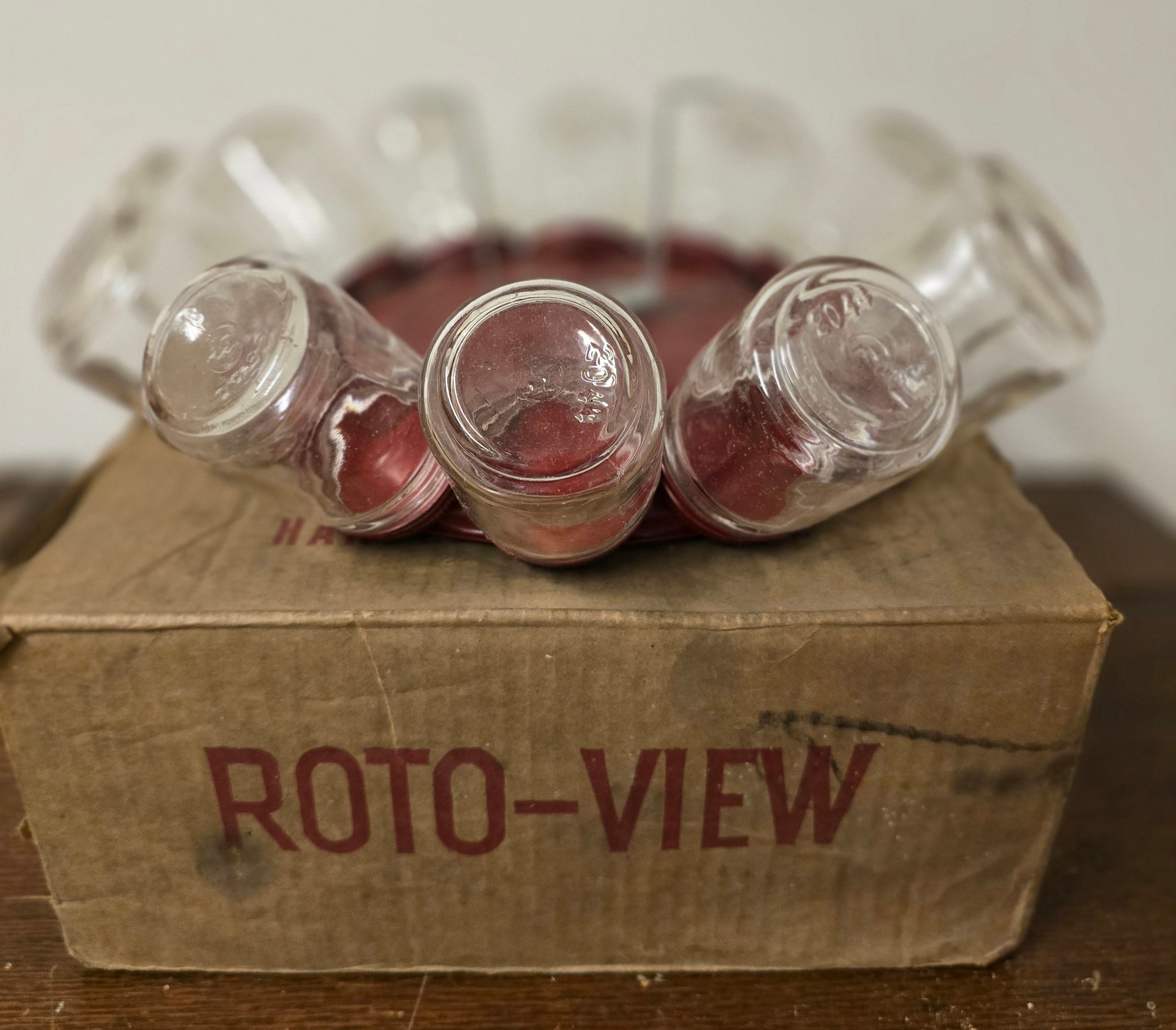 New Old Stock Hanging Roto View Spinning Rack 12 Jars #1971 ...