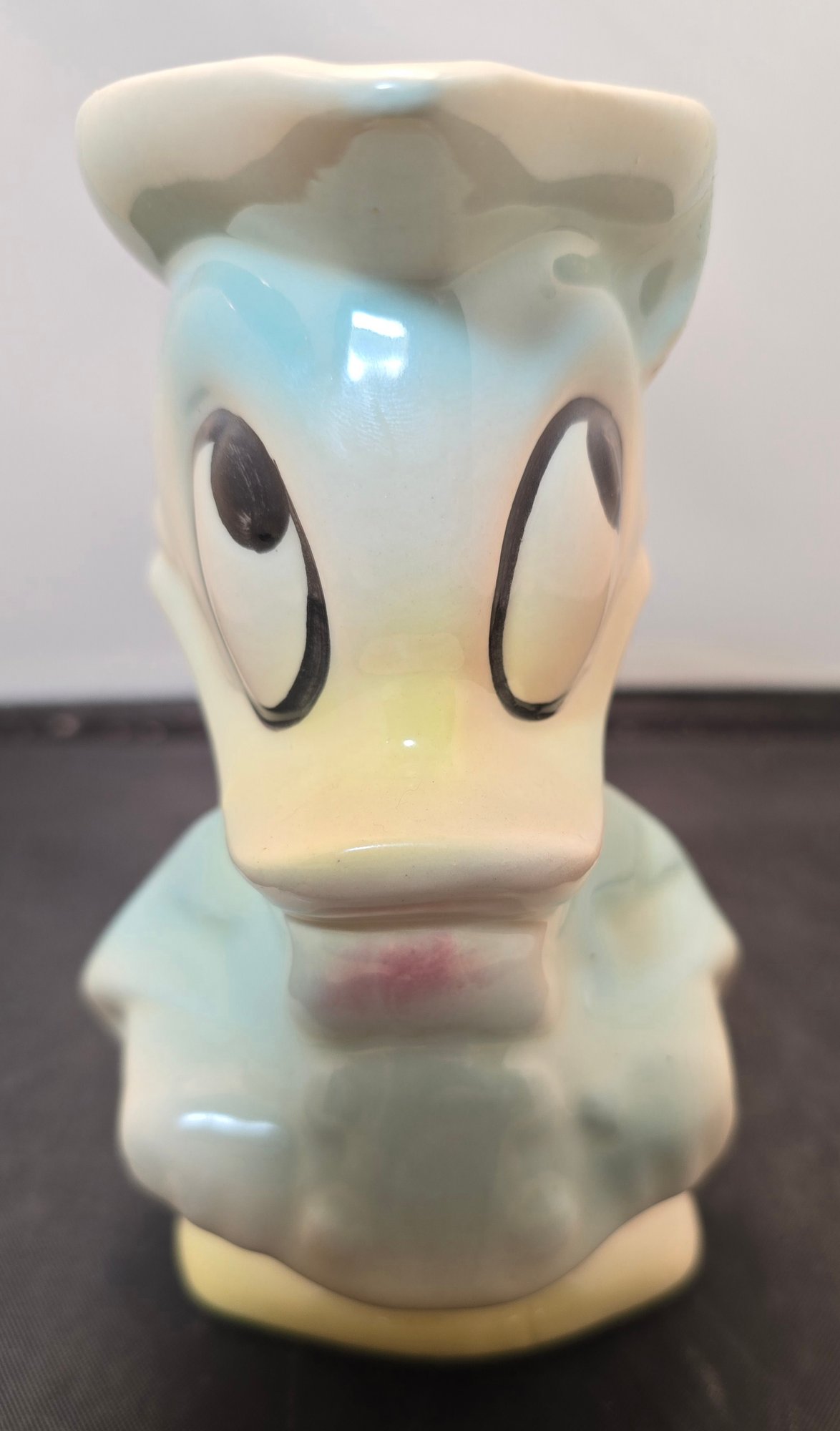 Small Donald Duck Ceramic Pitcher #3437 | Auctionninja.com