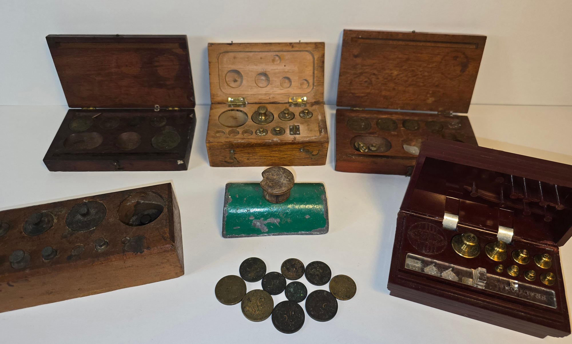 Antique Weight Sets And Loose Scale Weights Apothecary Scale Weights ...