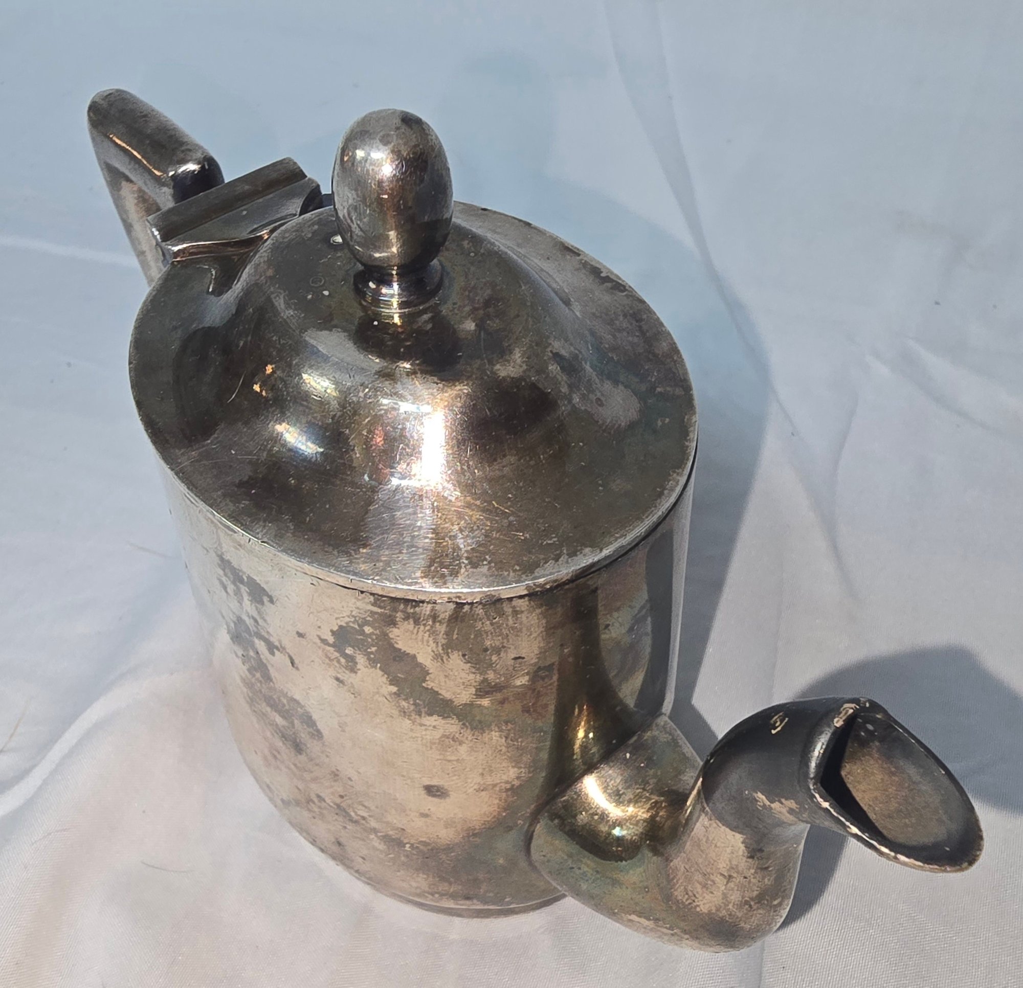 Vintage WWII Nazi Silverplate Tea Pot #5038 | Auctionninja.com