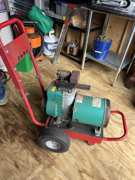 Kawasaki FA2100 Generator, Condition Unknown, Turns Over #13028 ...