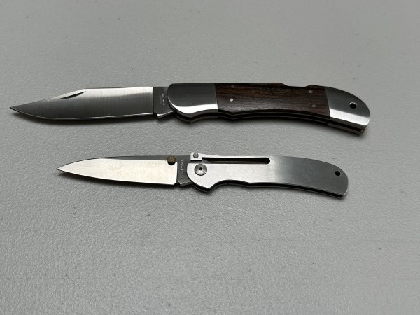 Lot Of (2) Folding Knife A.G. Russell 7" Long & Gerber Folding Knife 9 ...