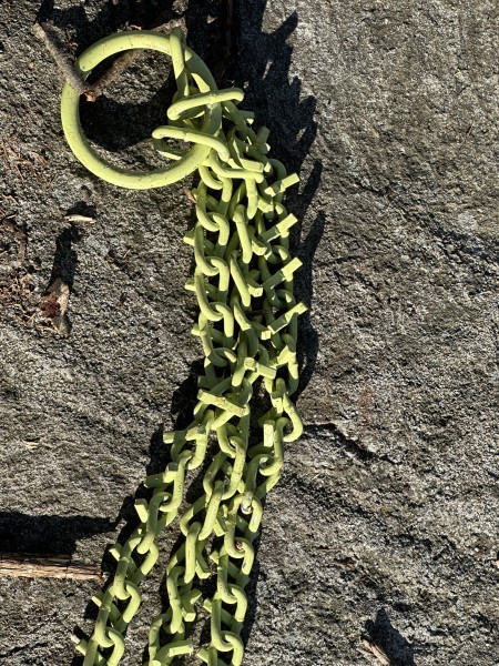 Lot Of Chains: 20' Chain With Hooks, 4' Chain, 6' Green Chain #13243 ...
