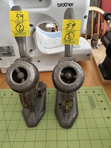 Lot Of (2) Bates Eyeleteer Rivit Machine; Untested #12553 ...