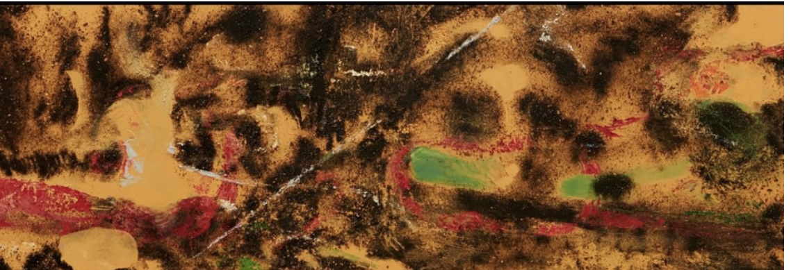 Landscape, 1984, 1984 Oil & Coal On Canvas #4386 | Auctionninja.com