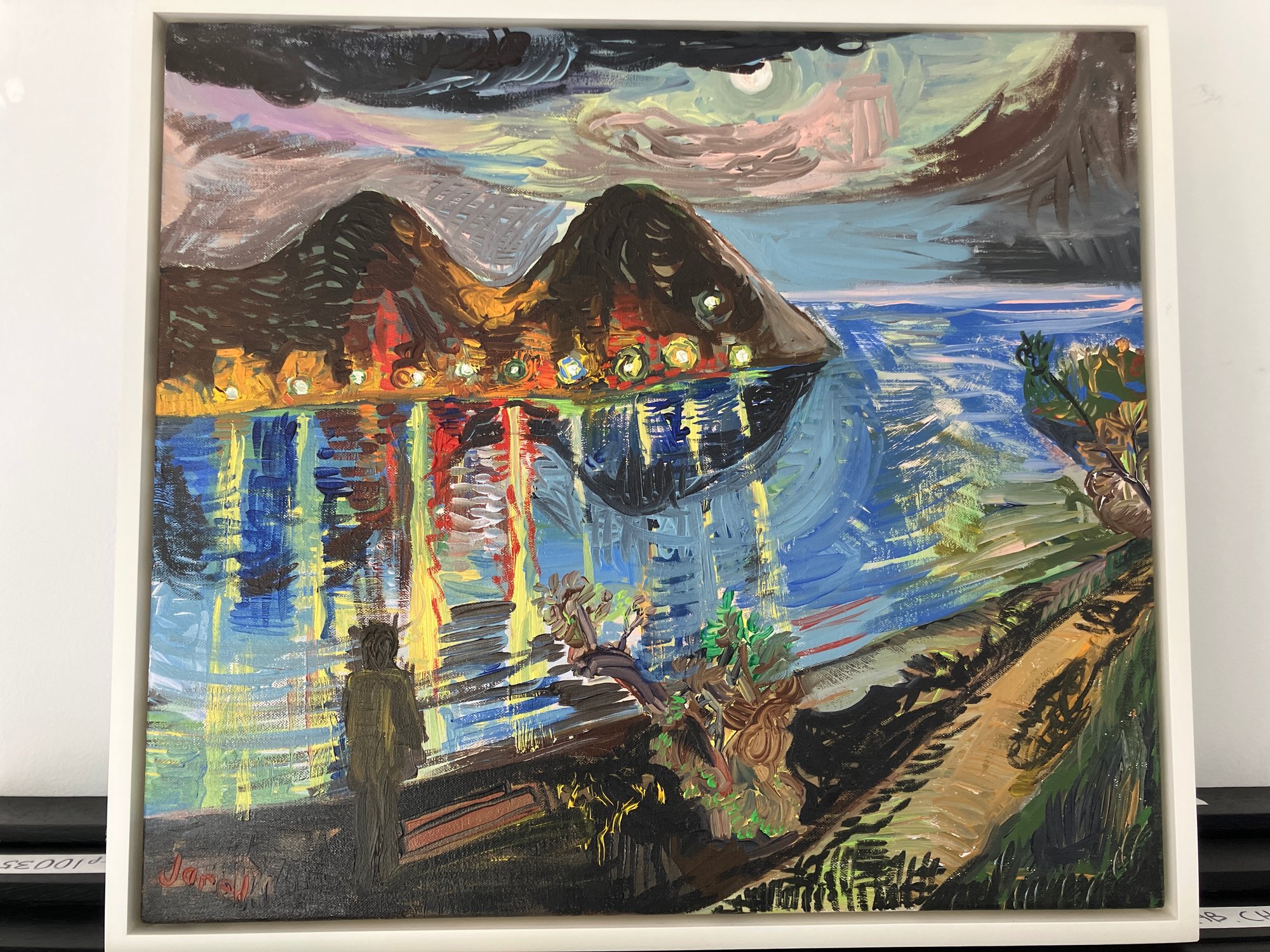 Night On Tortola Oil Painting By Jared Fitzgerald #6314 | Auctionninja.com